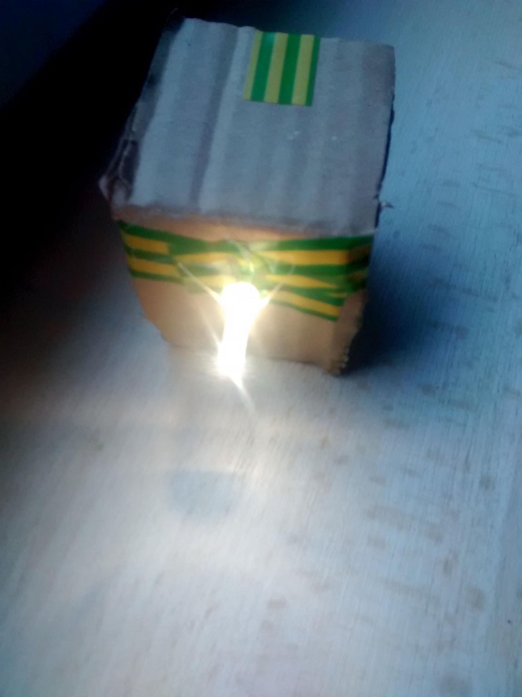 Cardboard Cube Lamp - Instructables