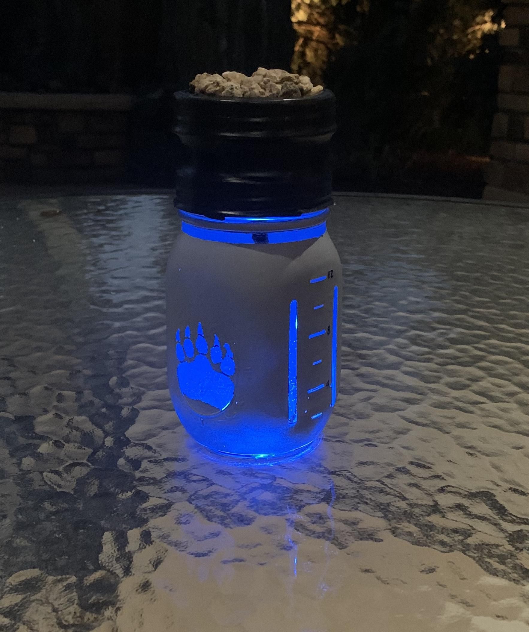 Homemade Light Up Mason Jars Valentine's Day Light It Up Mason Jar DIY