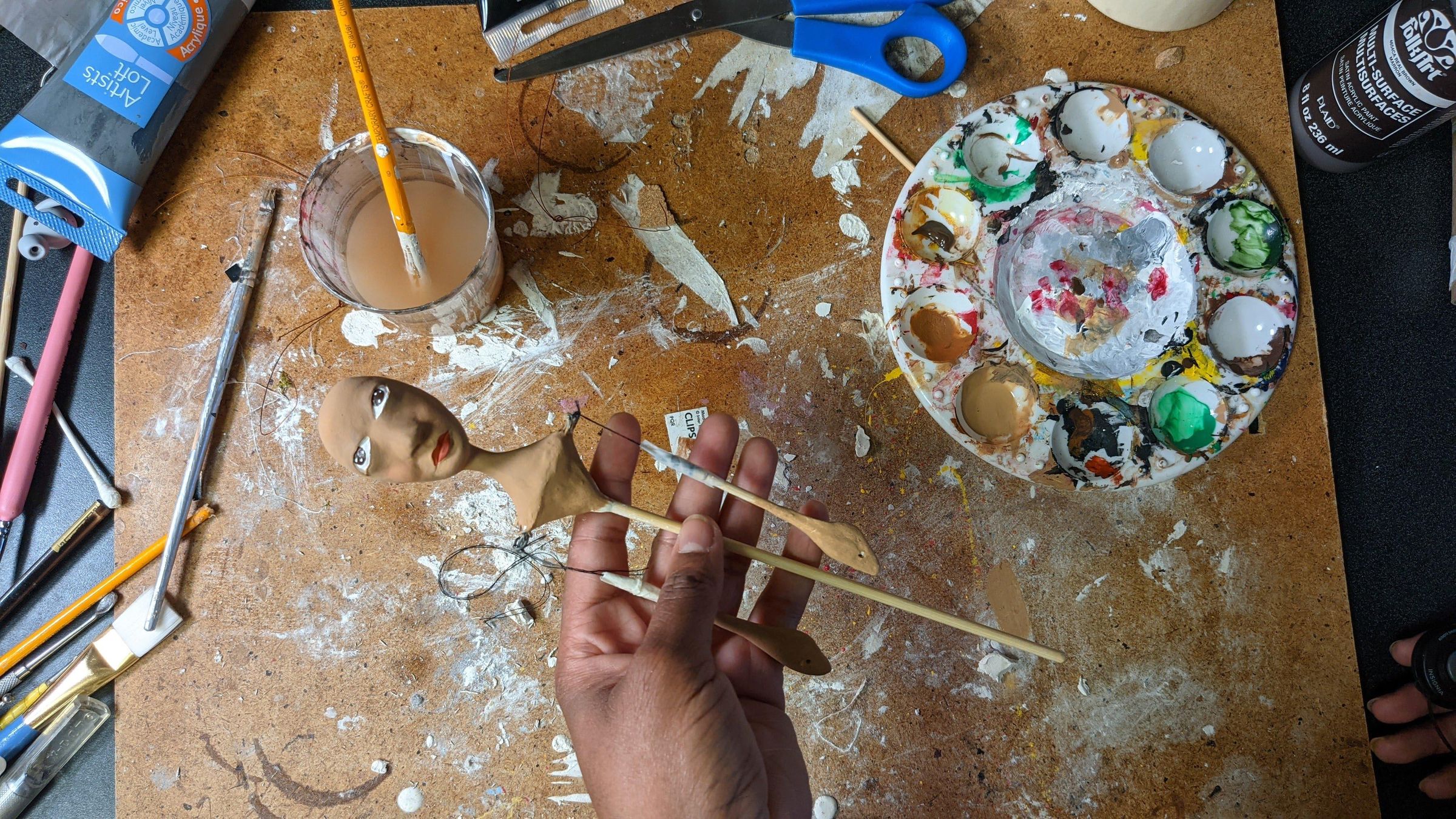 How to Create a Simple Stick Puppet : 14 Steps (with Pictures ...