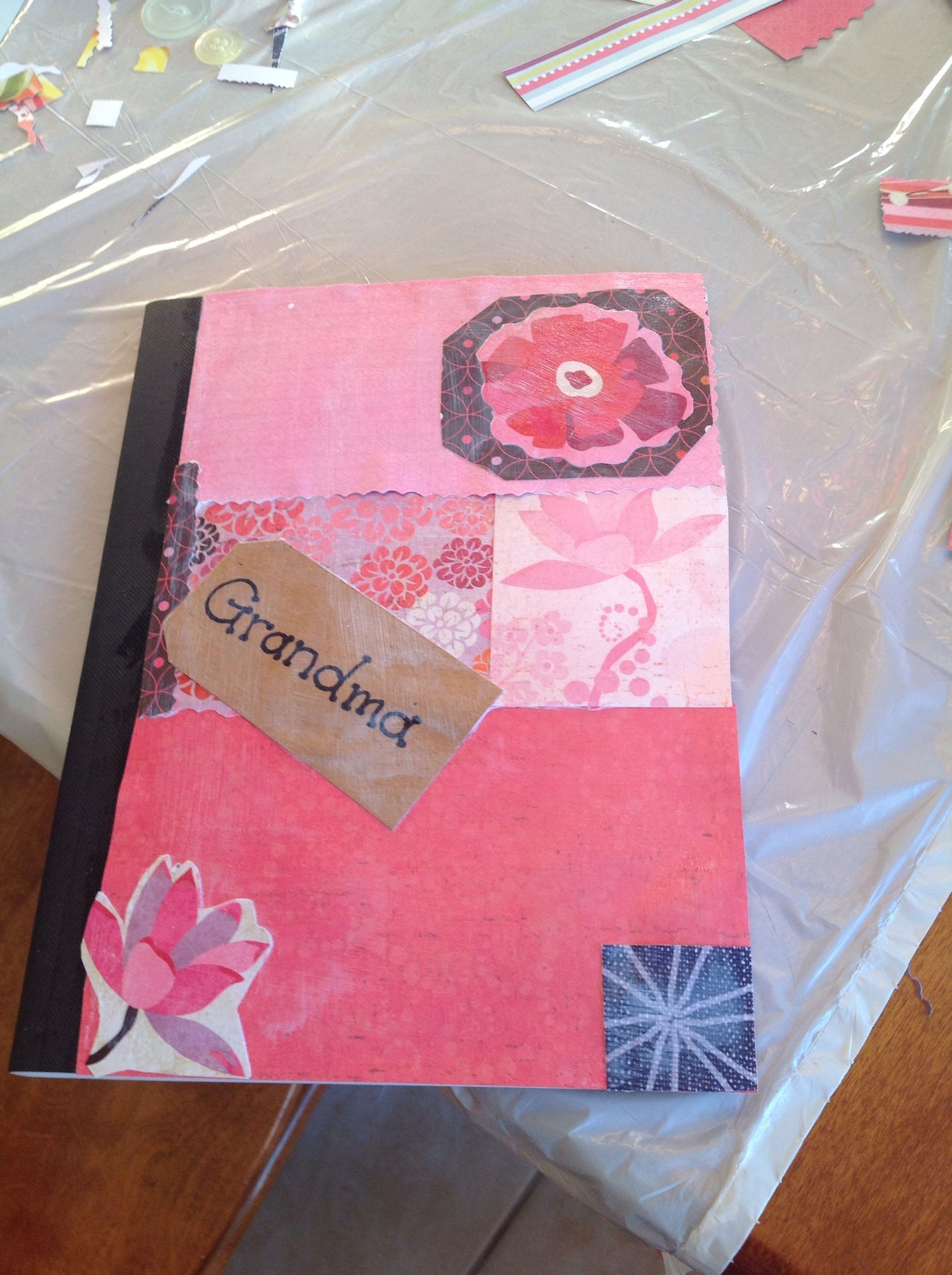 Mod Podge Notebook : 5 Steps - Instructables