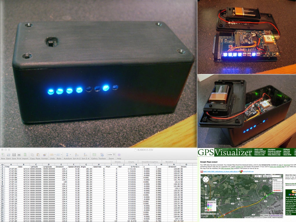Personal Black Box Arduino Mega Ultimate Gps Shield Lsm303 4 Steps Instructables