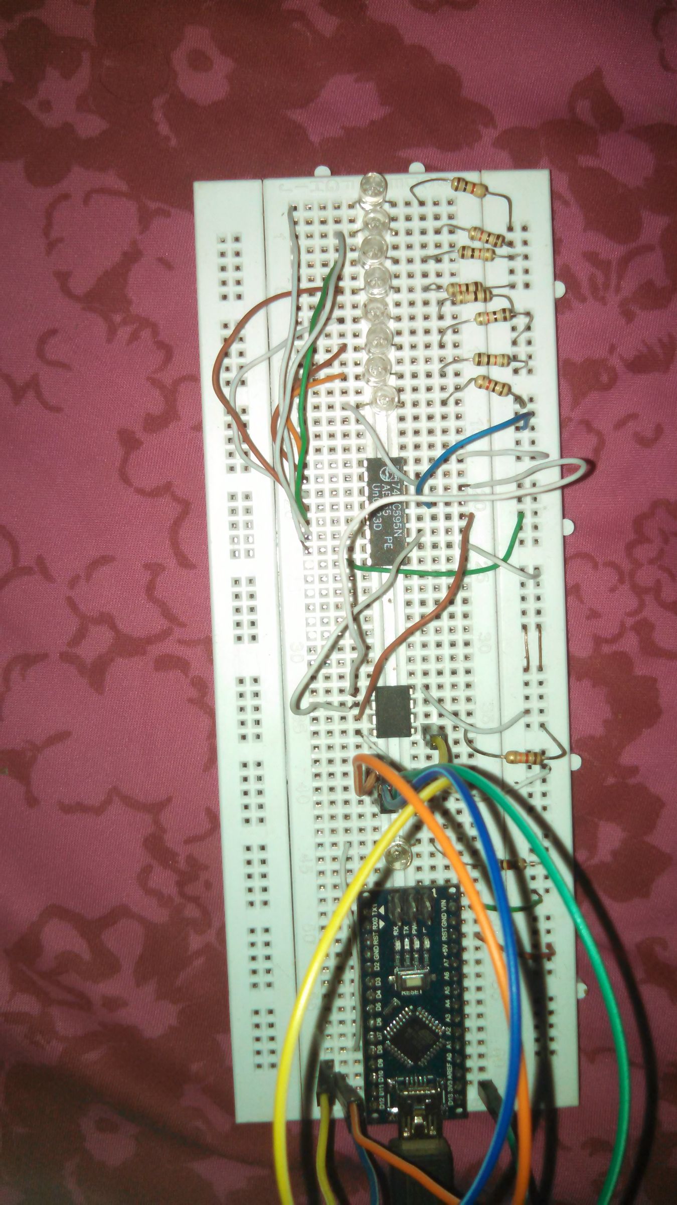 ATtiny13 8 LED POV - Instructables