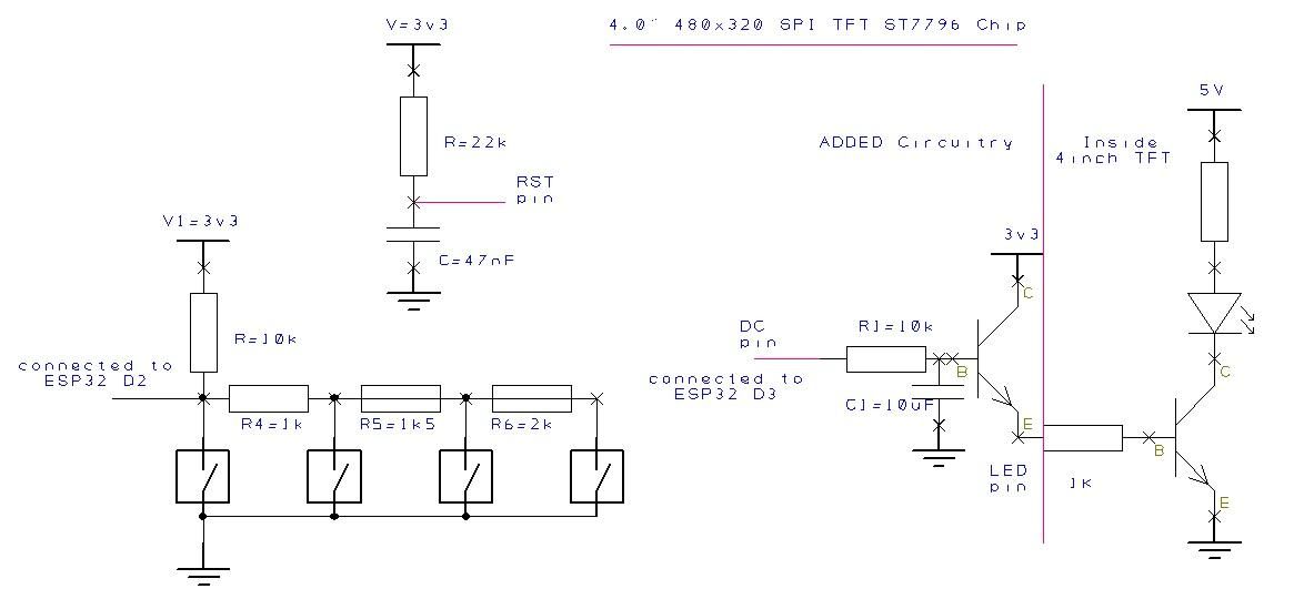 ESP32 (ESP32-CAM With OV2640) Using SIP(HSPI) for TFT and SD-card at ...
