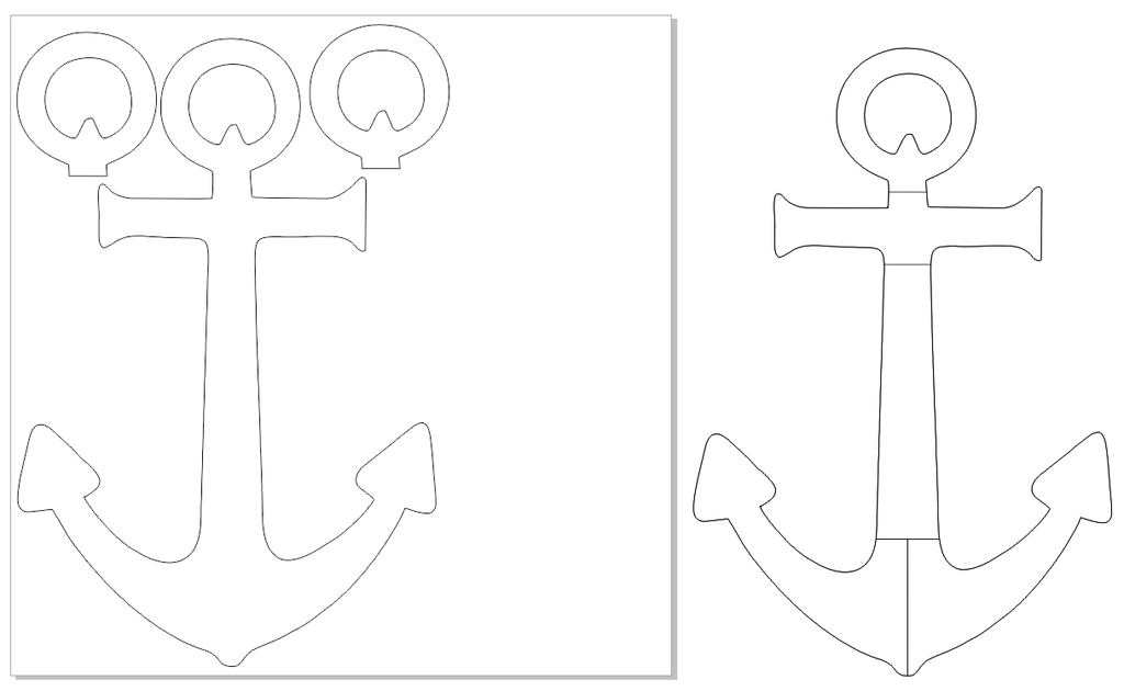 Anchor Template Printable
