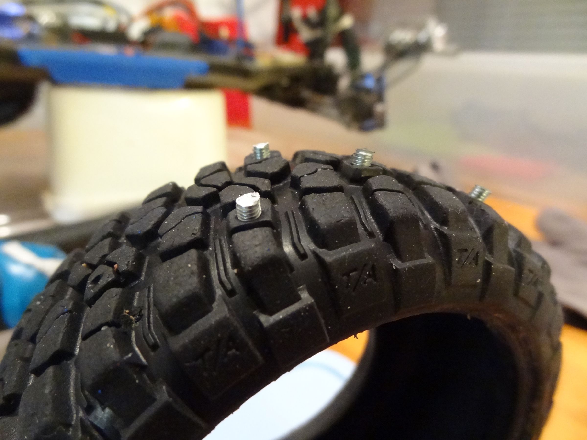 RC Car Studded Tires : 4 Steps (with Pictures) - Instructables