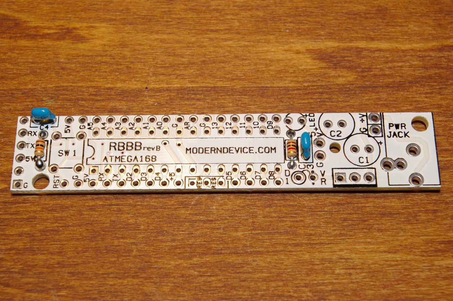 Assembling The Really Bare Bones Board Rbbb Arduino Clone Updated 16 Steps Instructables