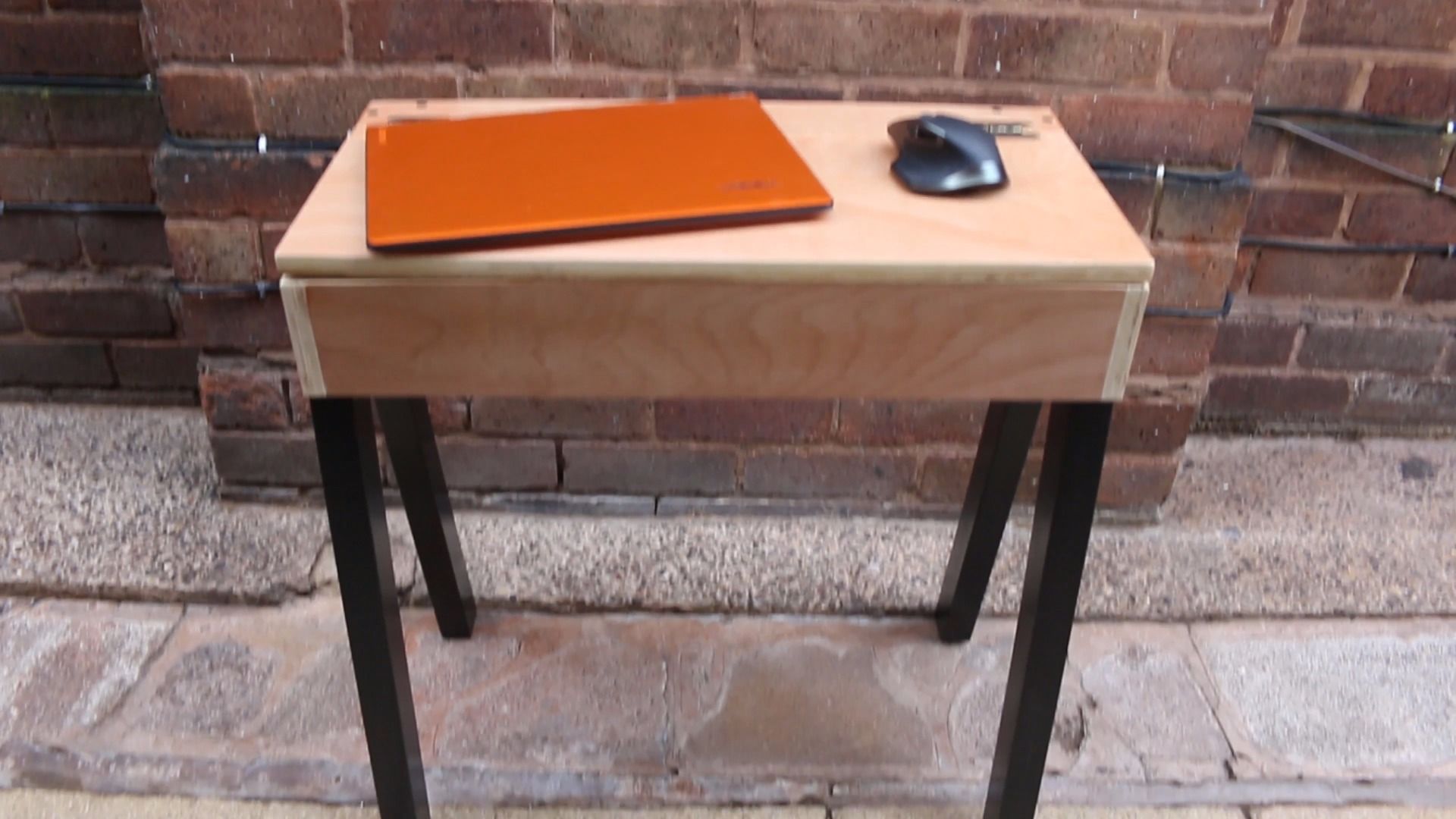 DIY Laptop Table - Using Limited Tools & Plywood : 7 Steps (with ...
