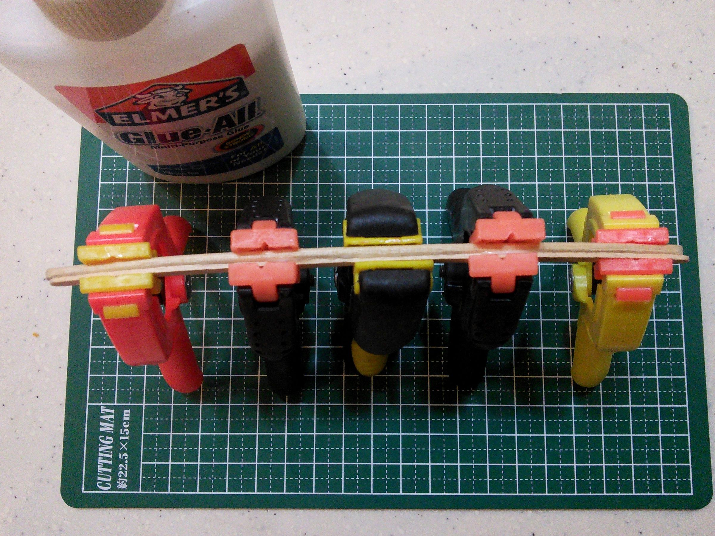 Mini Rebel Snowspeeder Popsicle Stick Model : 5 Steps (with Pictures ...