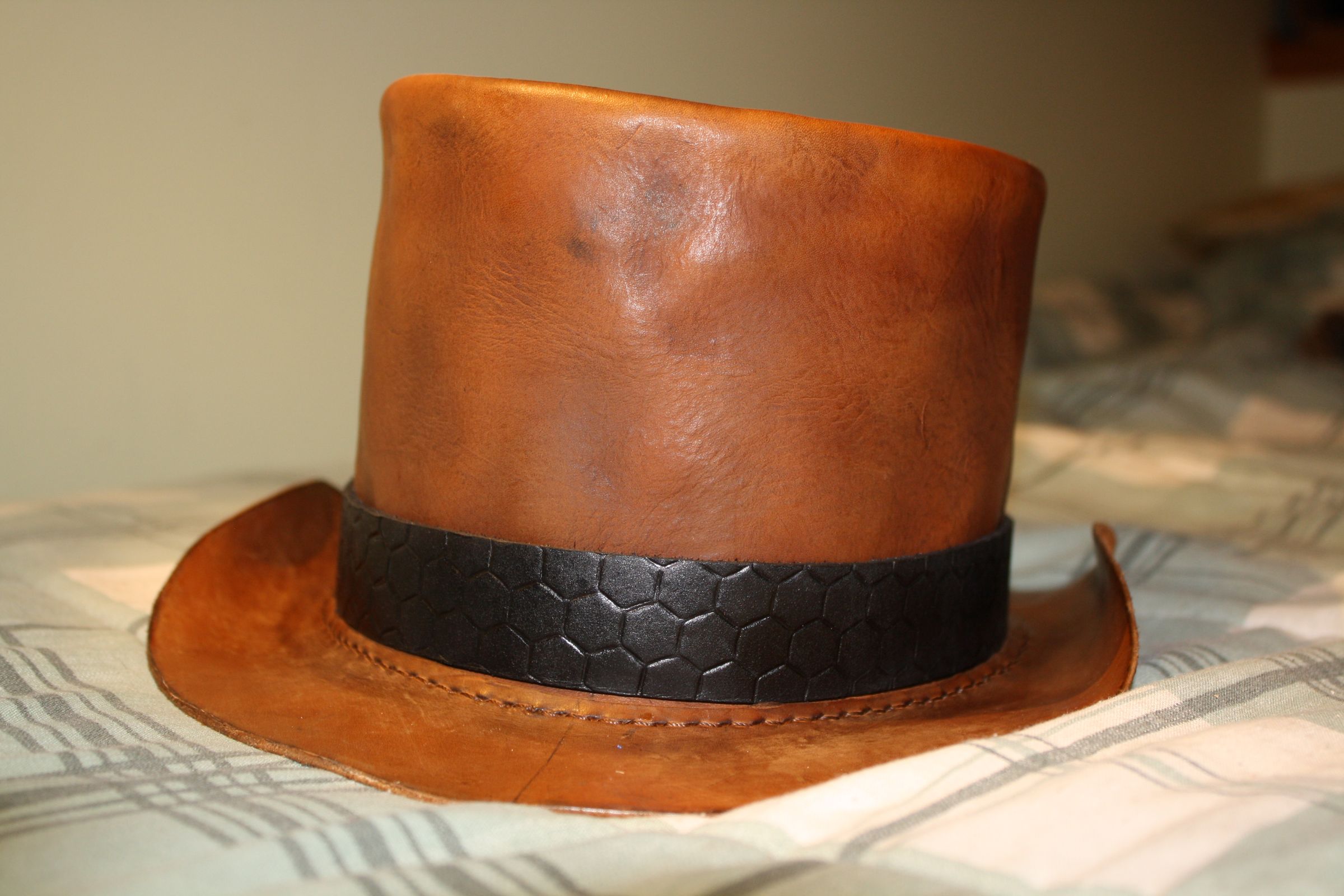 How to Make a Leather Hat : 8 Steps (with Pictures) - Instructables