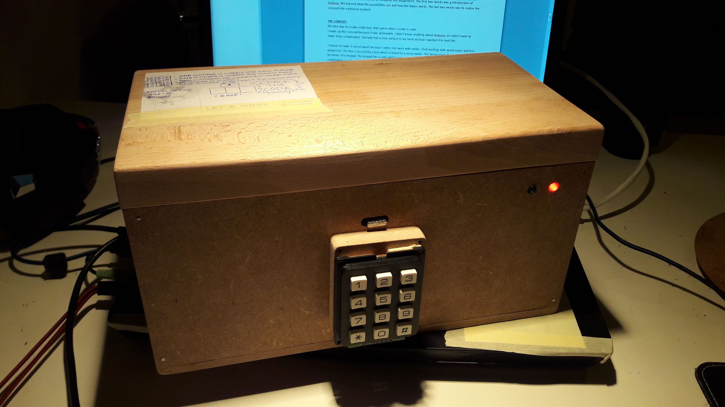 LOCKED-BOX: Arduino + Keypad 3x4 + Servo : 3 Steps - Instructables