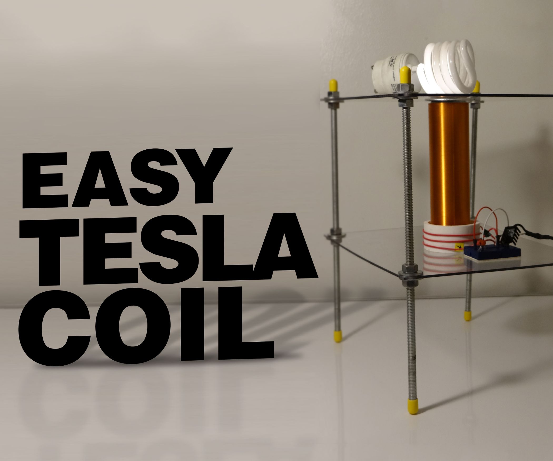 Easy Tesla Coil! : 6 Steps (with Pictures) - Instructables