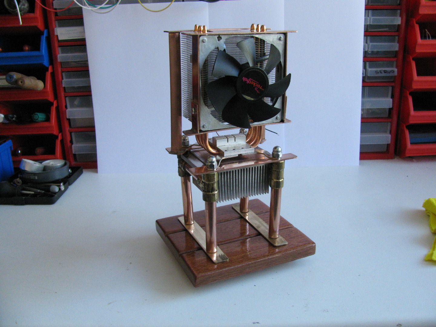 Thermoelectric Fan Powered by a Candle (with Pictures) - Instructables