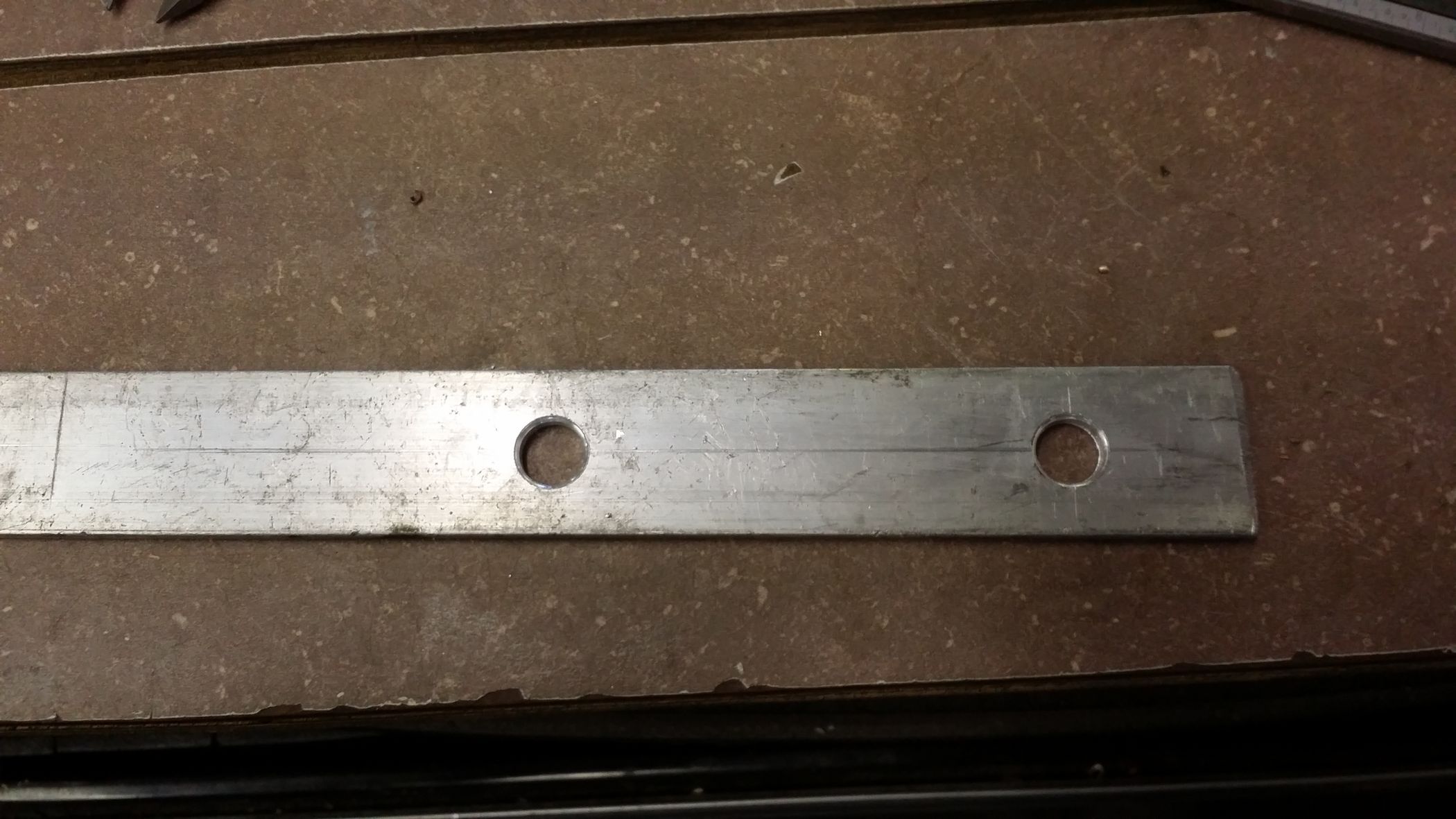 How to Accuratly Measure Between Two Holes : 4 Steps (with Pictures ...