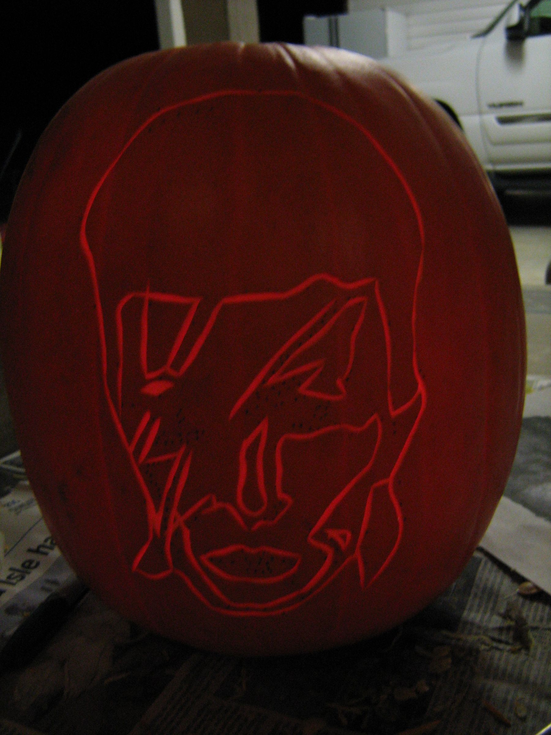 Aladdin Pumpkin Stencil