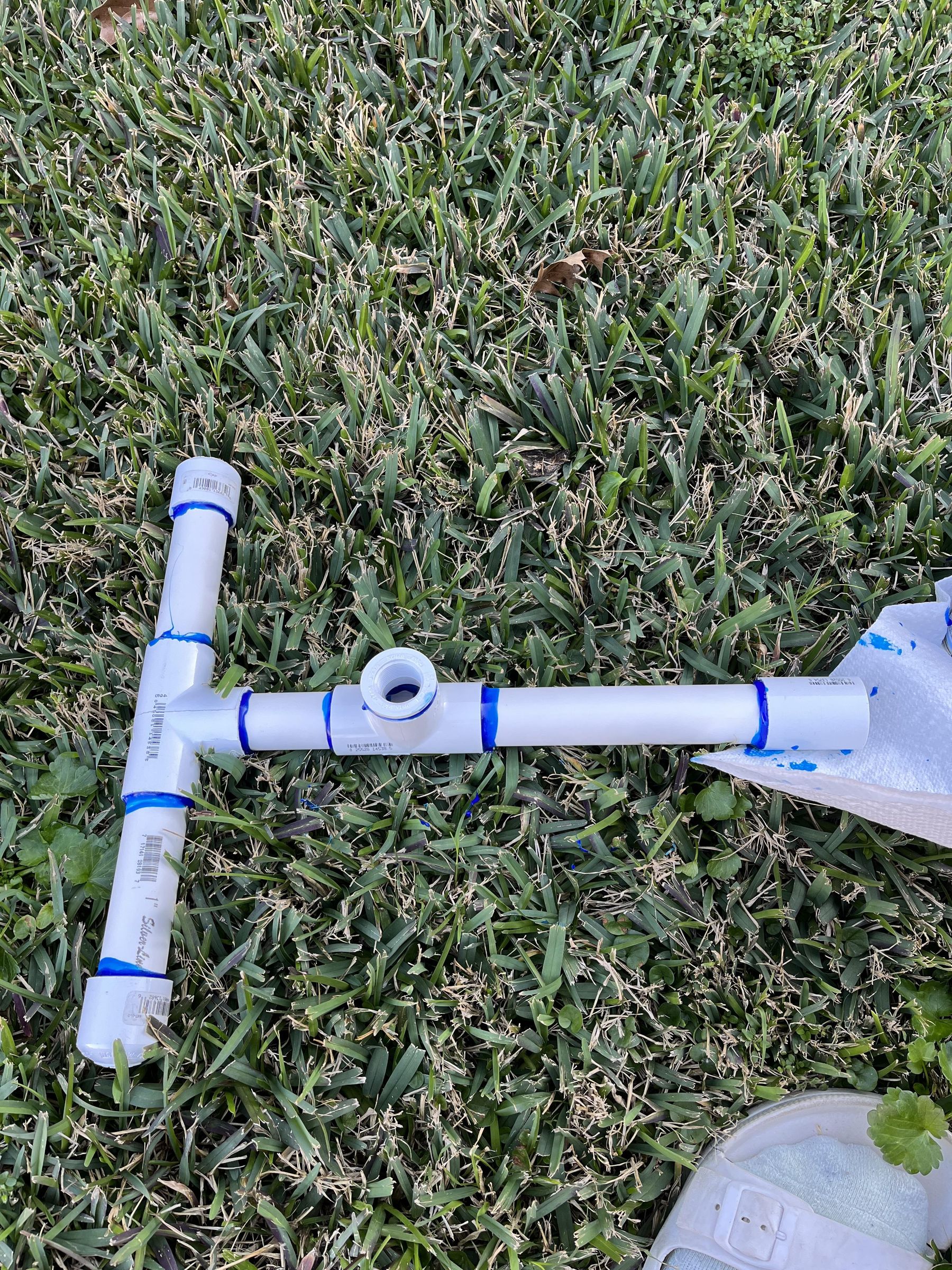 PVC Garden Hose Connected Sprinkler : 19 Steps - Instructables