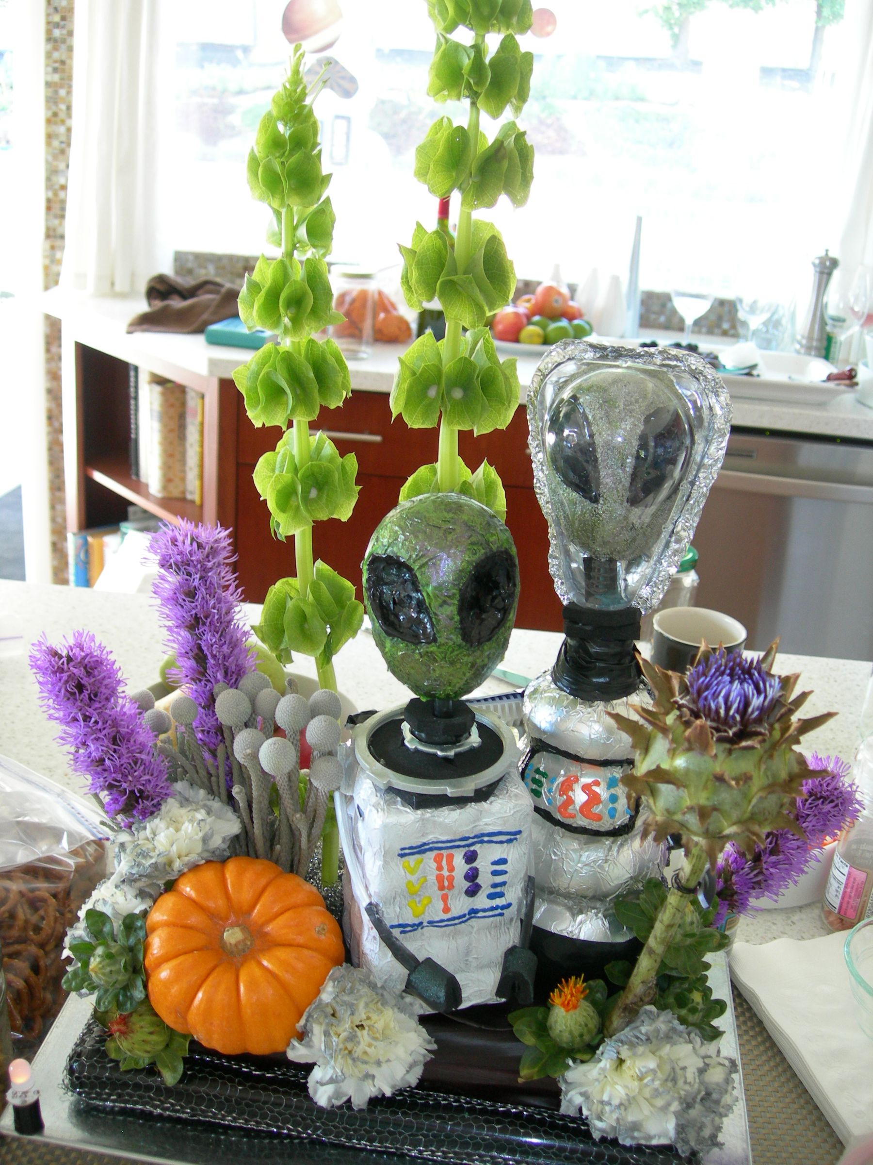 Halloween Mini-Martians-Floral - Instructables