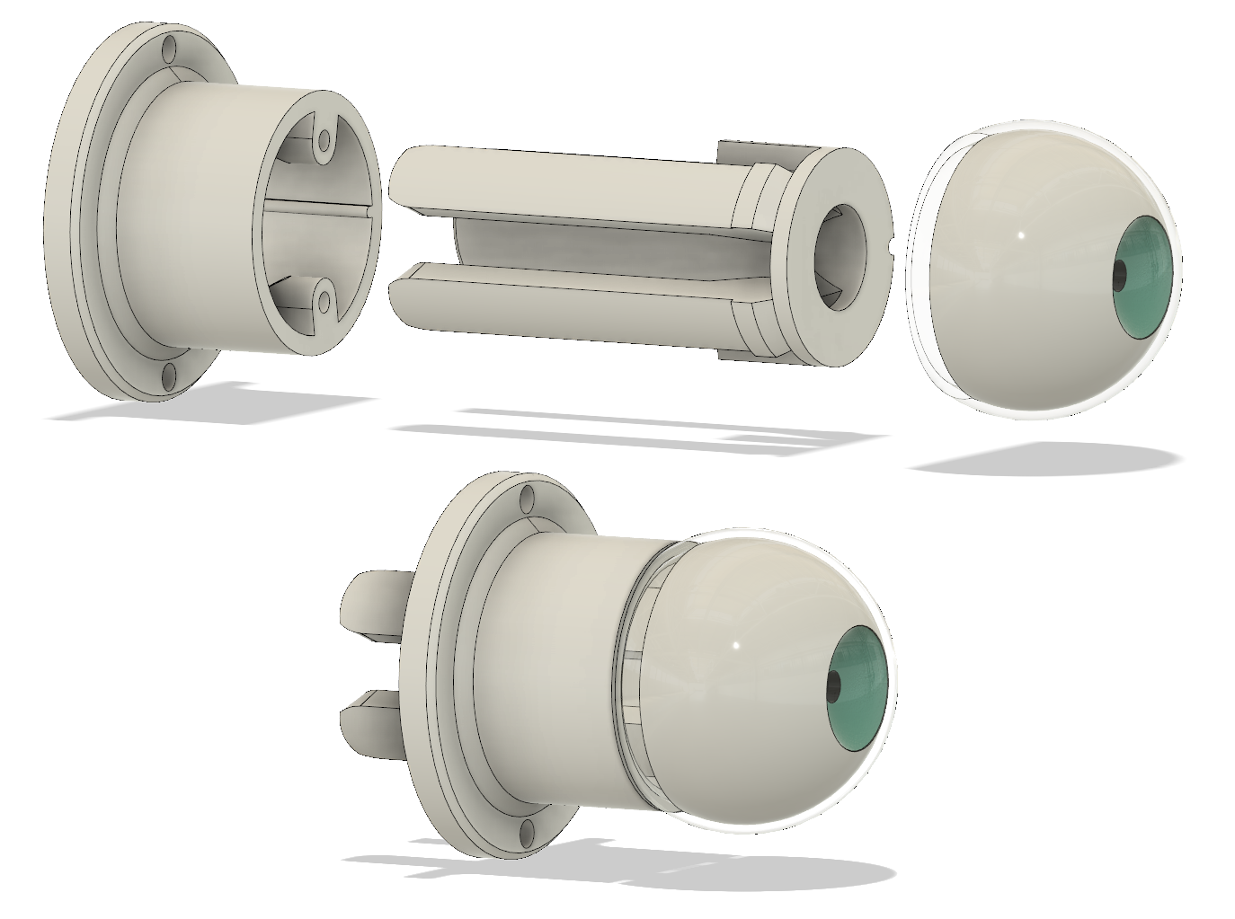 How to Make Ultra Realistic Eyes Using 3D Printing and Casting : 7 ...