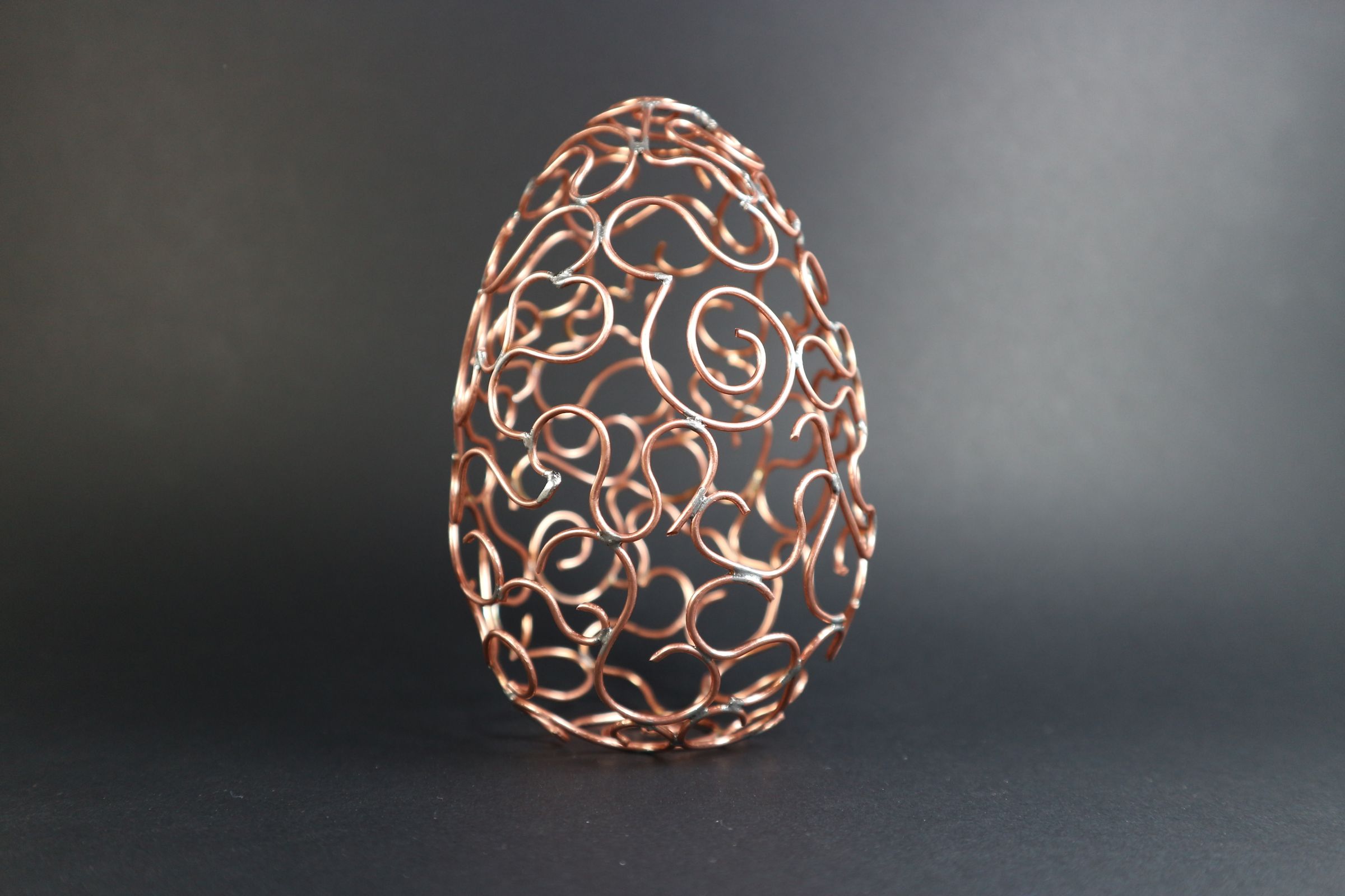 Make an Egg-xtraordinary Copper Wire & Faux Granite Egg : 5 Steps (with ...