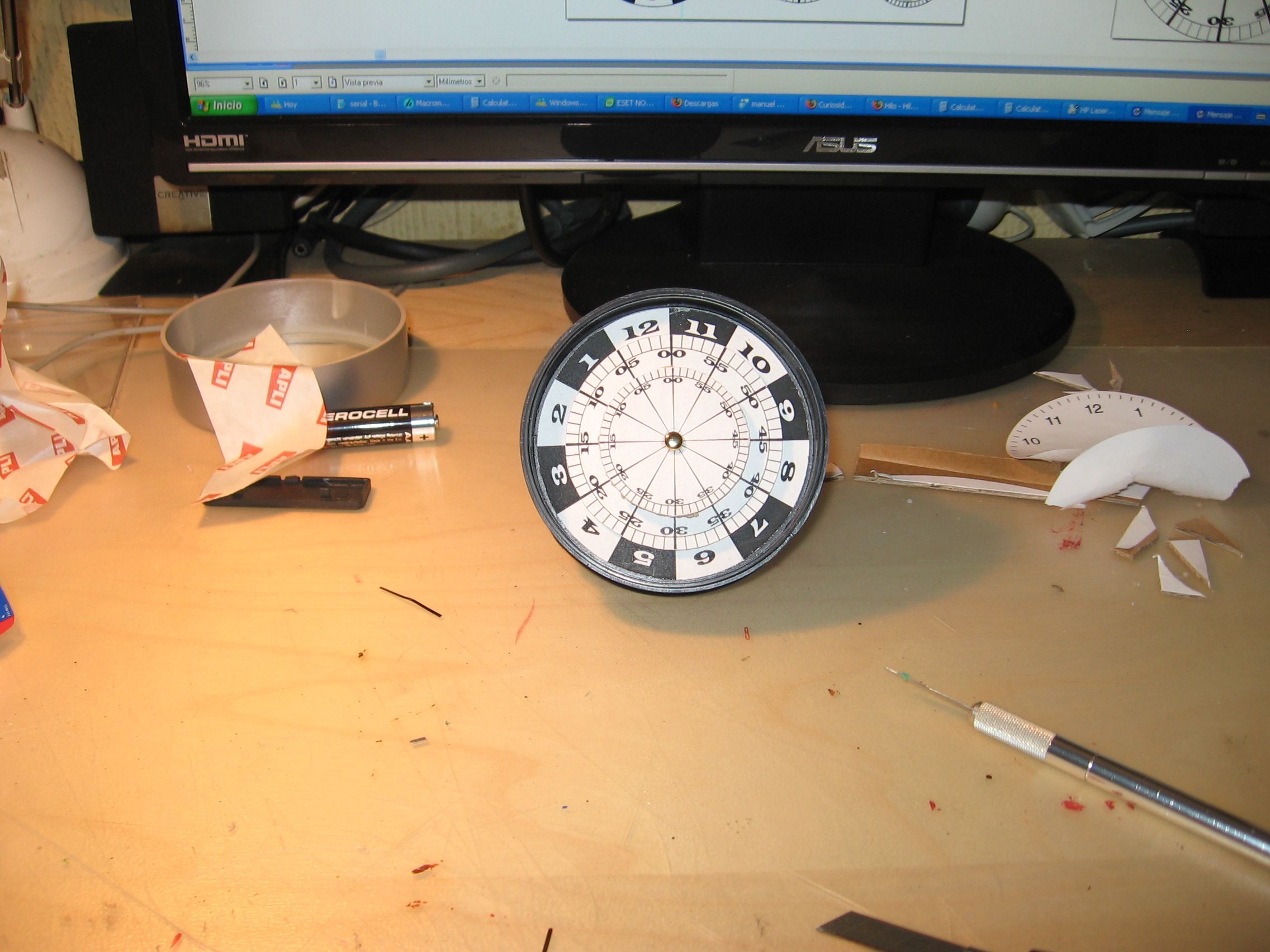 Handless Clock. : 5 Steps (with Pictures) - Instructables
