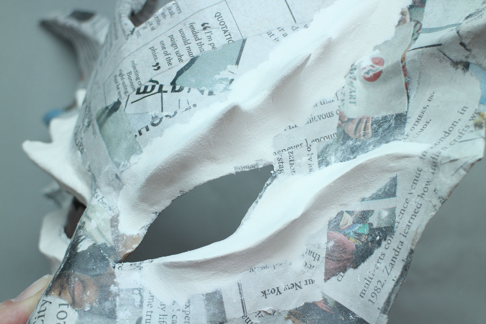 Easy Paper Mache Mask : 9 Steps (with Pictures) - Instructables