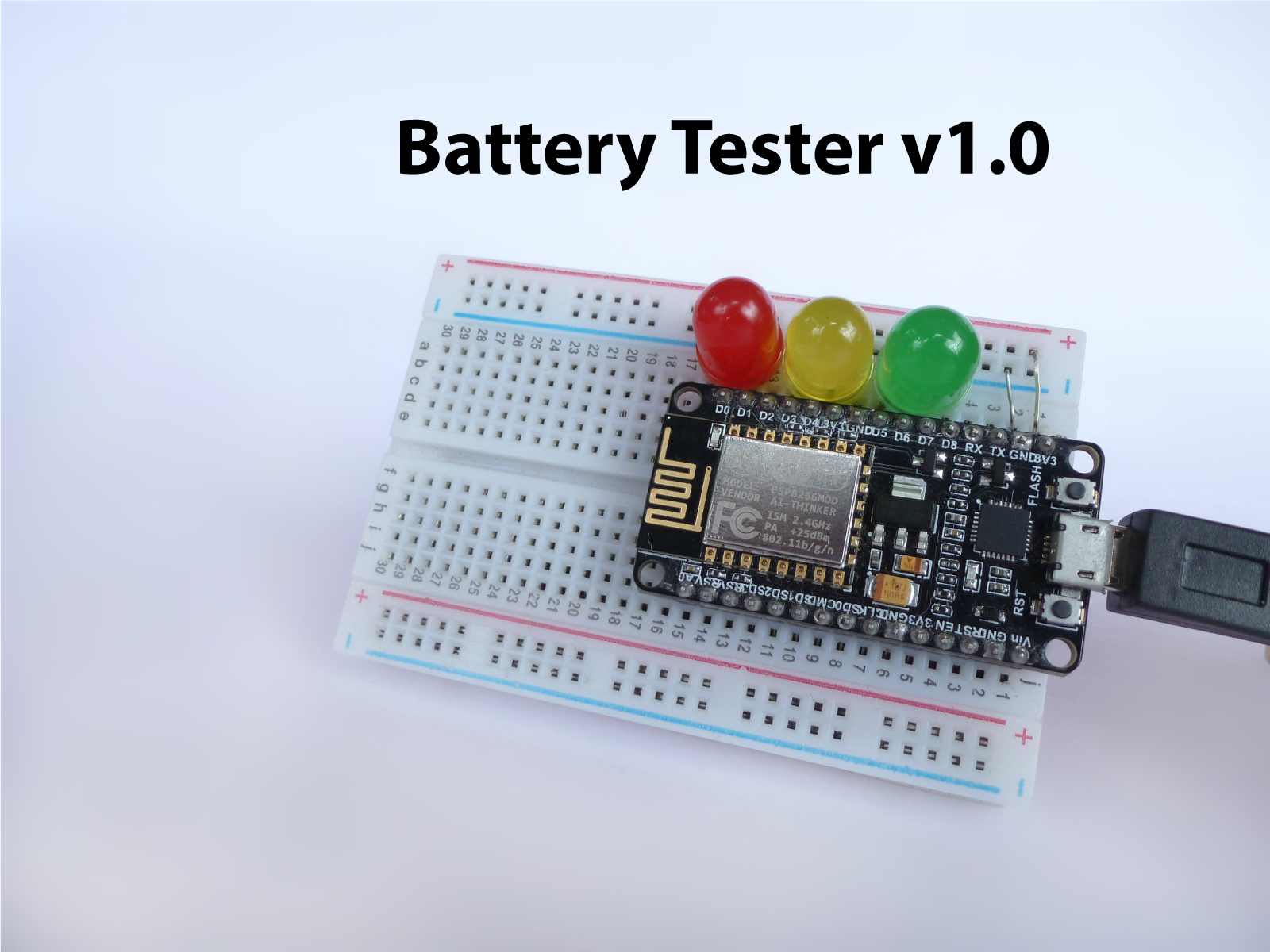 Battery Tester Using NodeMCU : 4 Steps (with Pictures) - Instructables