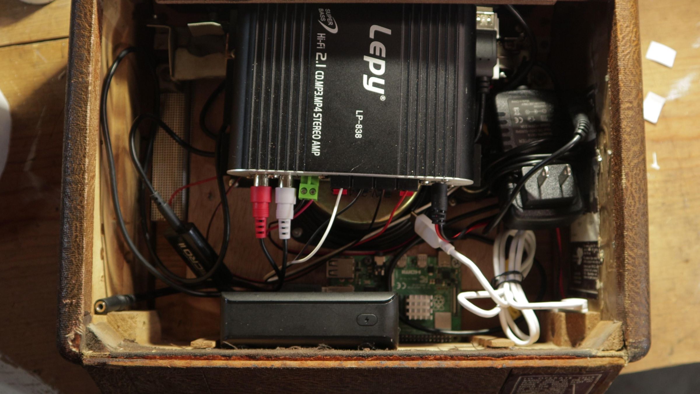 Modernize an Antique Radio - Alexa + Raspberry Pi Entertainment System ...