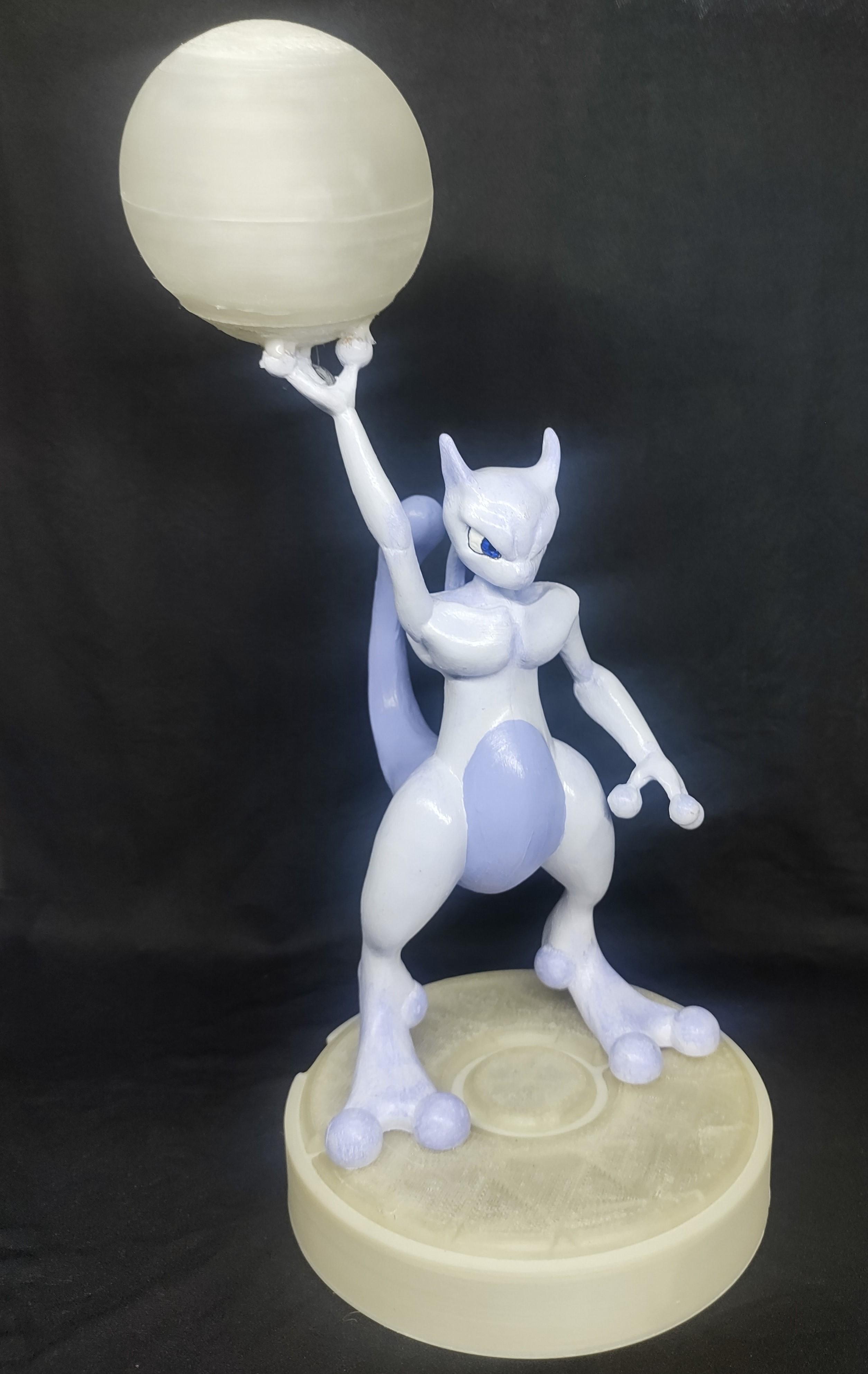 Mewtwo Table Lamp : 3 Steps - Instructables
