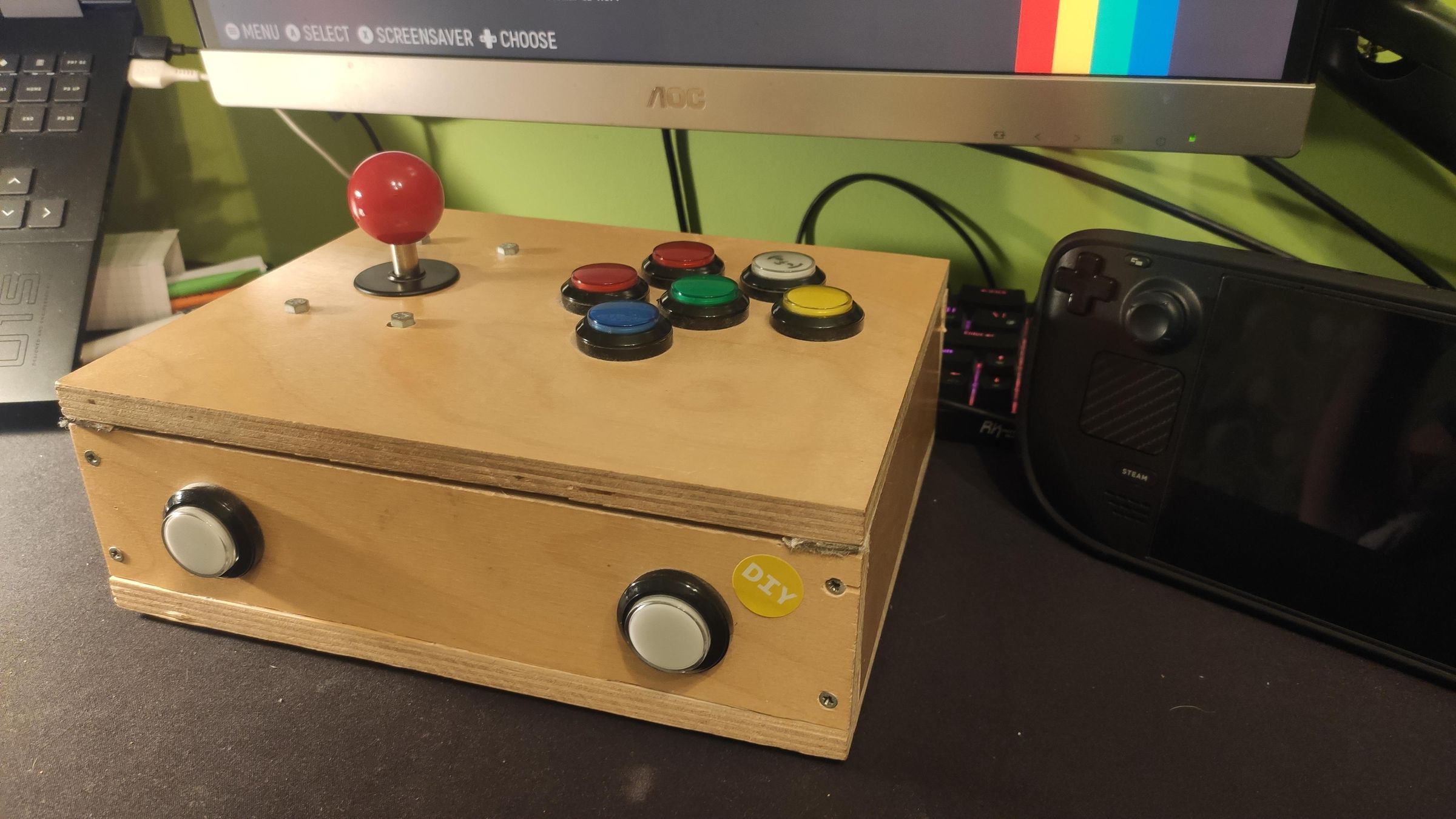 Arcade Stick for RetroPie / Steam Deck : 5 Steps (with Pictures ...
