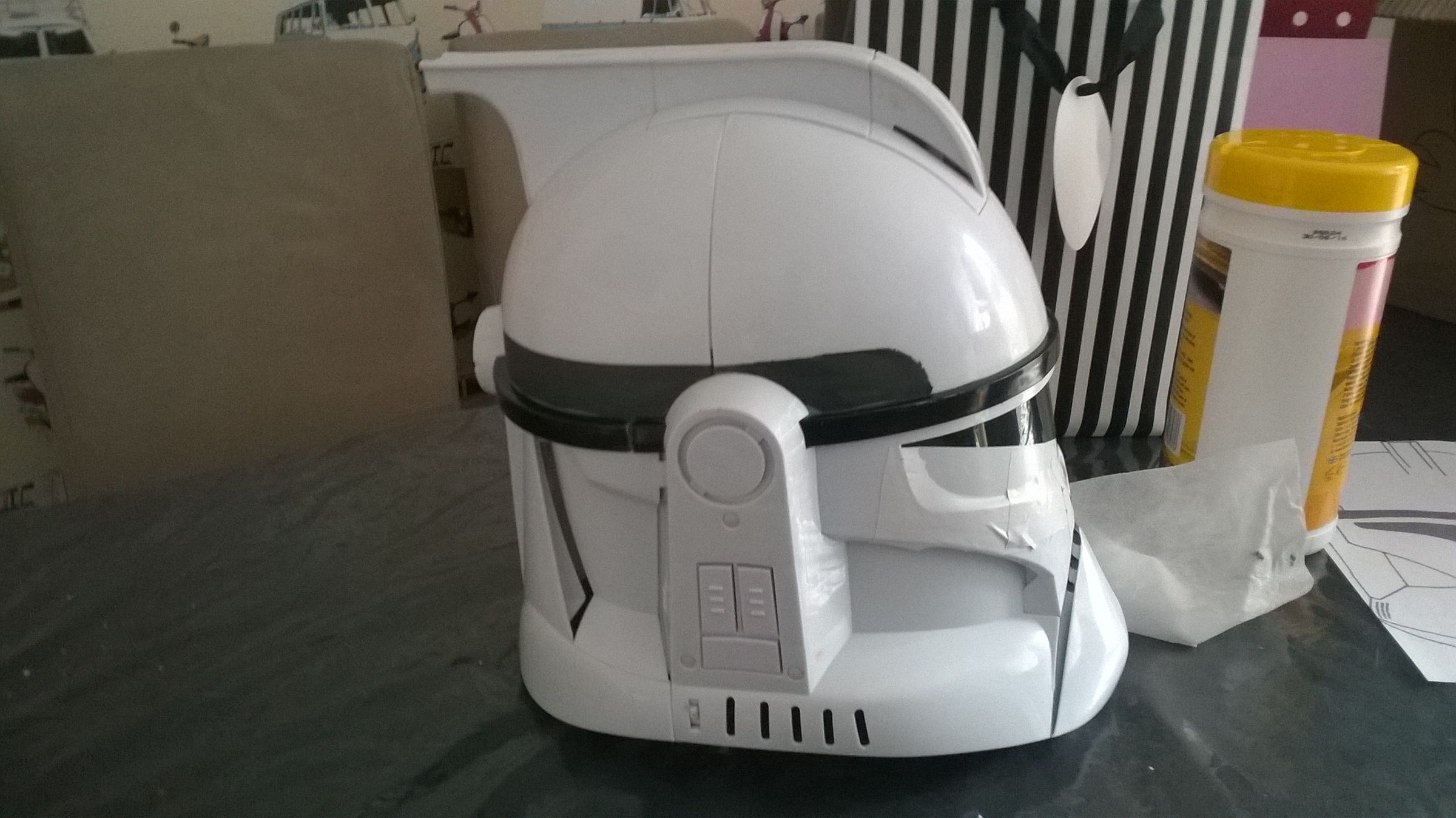 Clone Helmet: Commander Stone : 7 Steps - Instructables