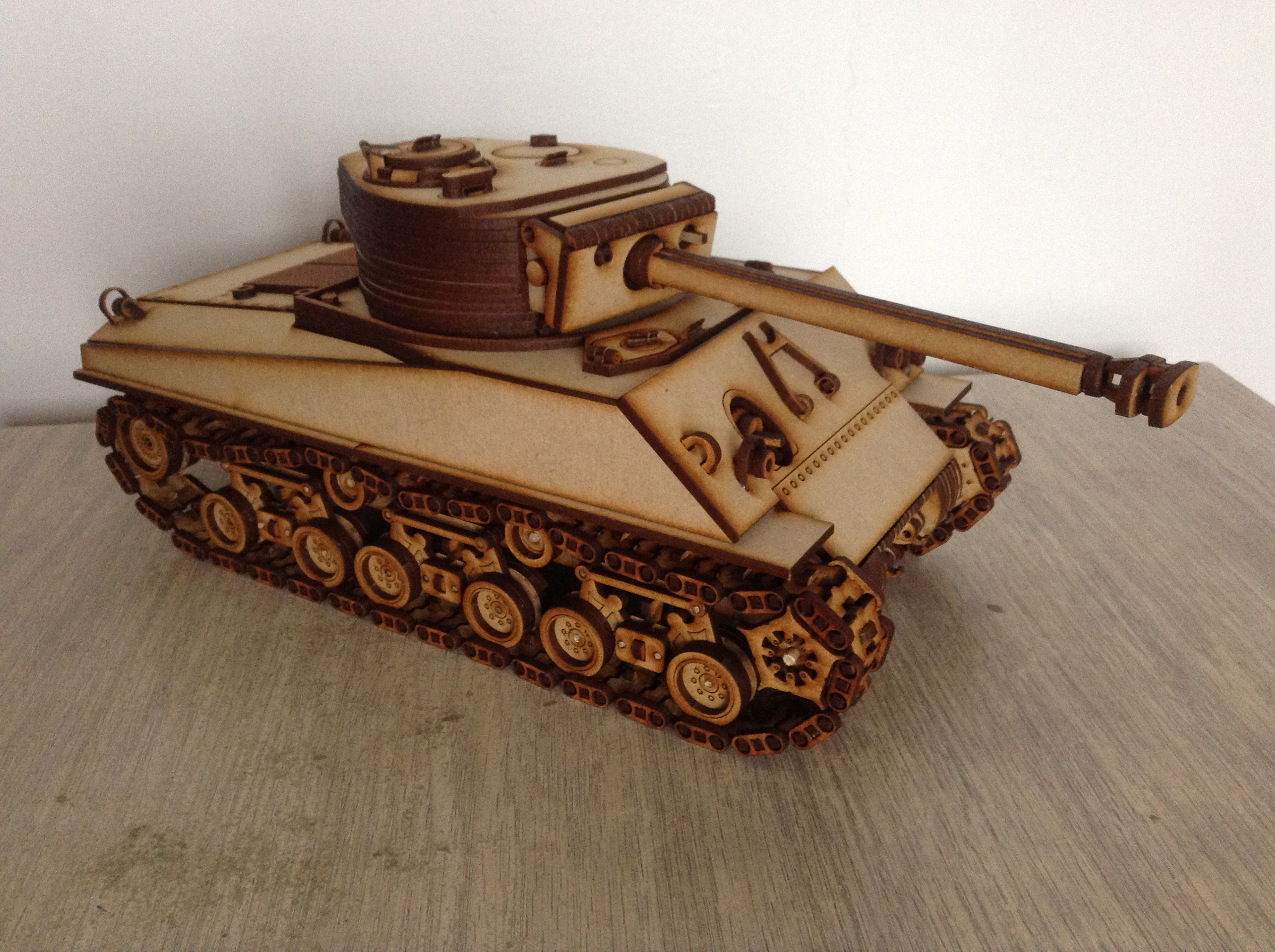 Carter's Lasercut Tank - Sherman : 12 Steps (with Pictures) - Instructables