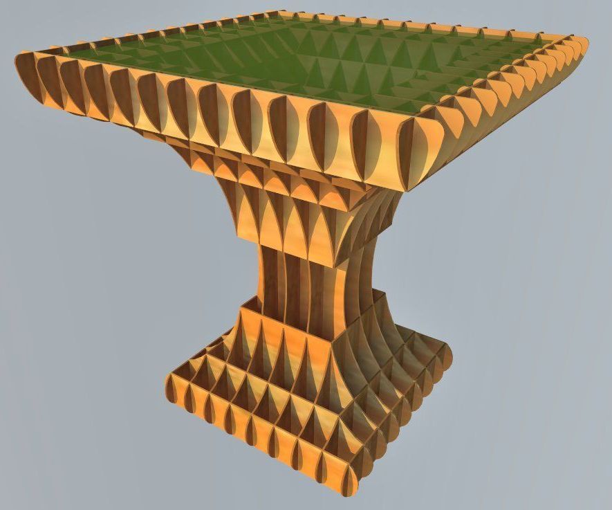 A Lovely Table With Unique Design : 3 Steps - Instructables