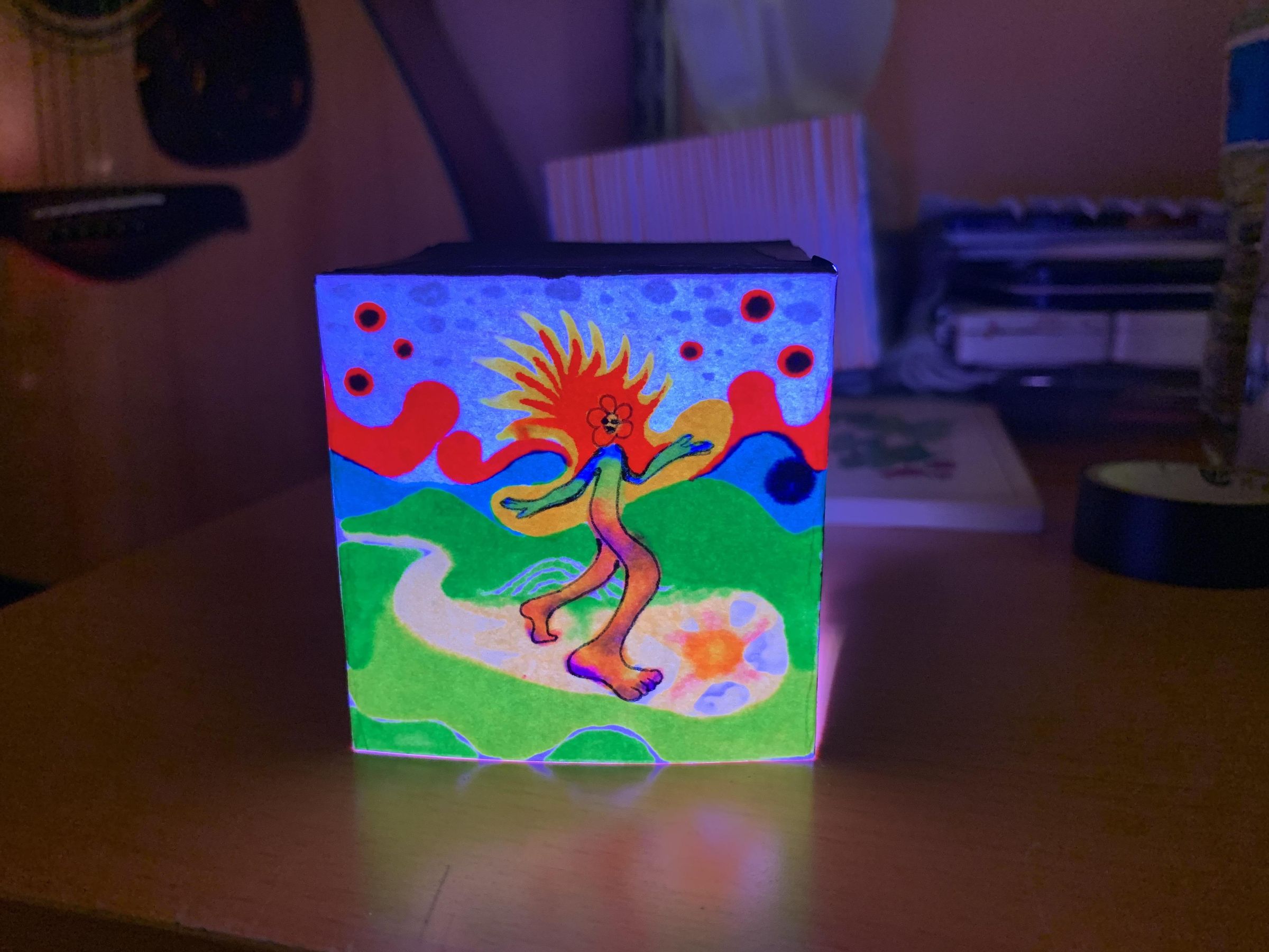 Clap Light That Illuminates Drawing Using CPX & Makecode : 4 Steps ...