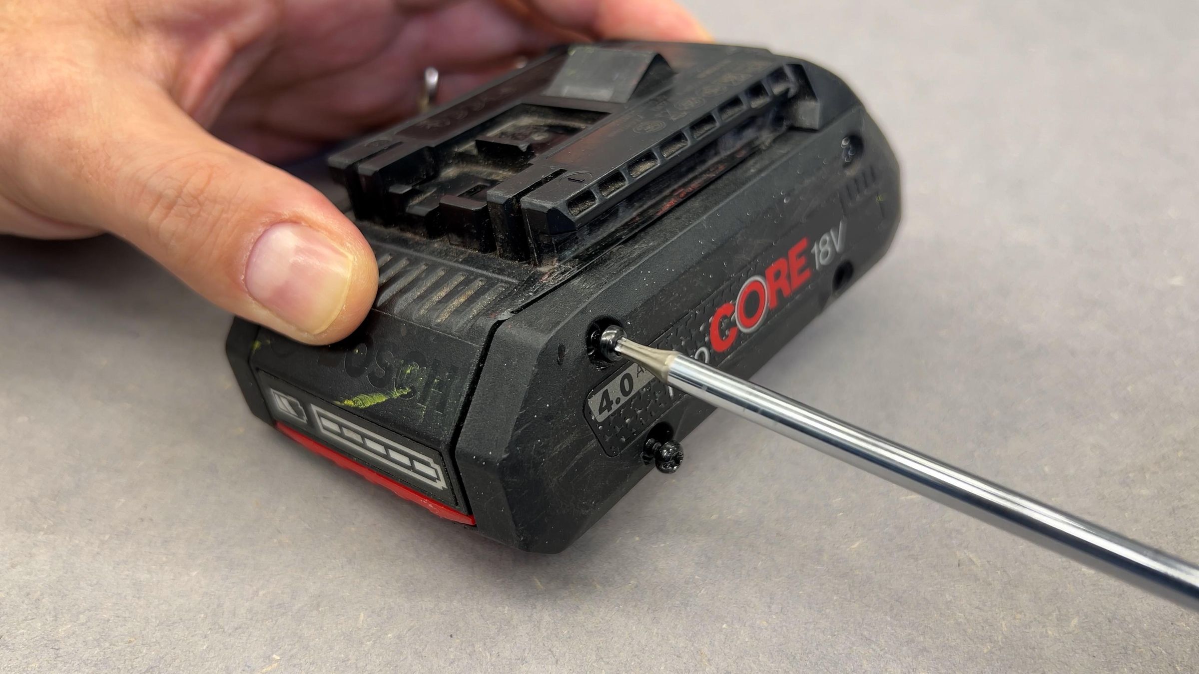 Faulty Bosch 18V ProCore Battery - Issues, Diagnose & Repair : 15 Steps ...