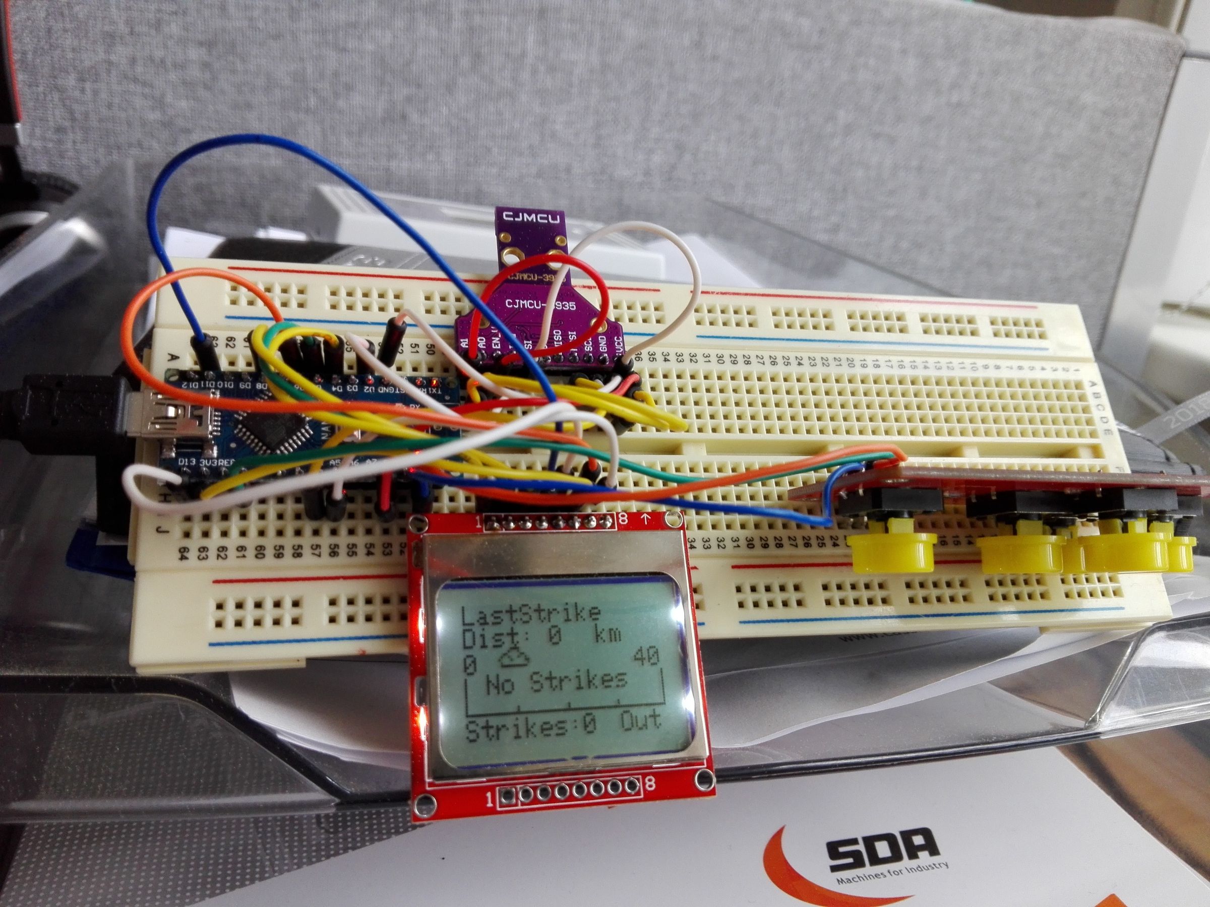 Arduino Pocket Lightning Detector : 5 Steps (with Pictures) - Instructables