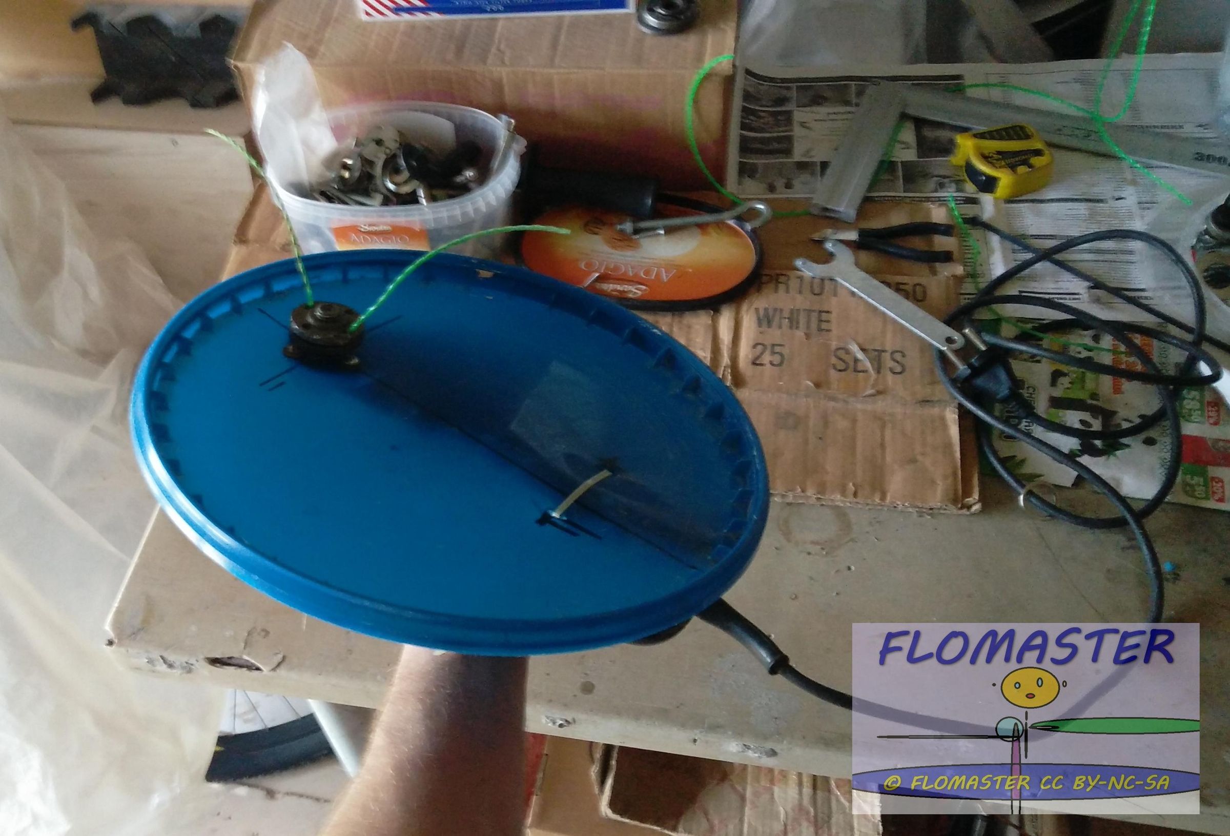 DIY Powerful Lawn Trimmer From an Angle Grinder : 11 Steps (with ...