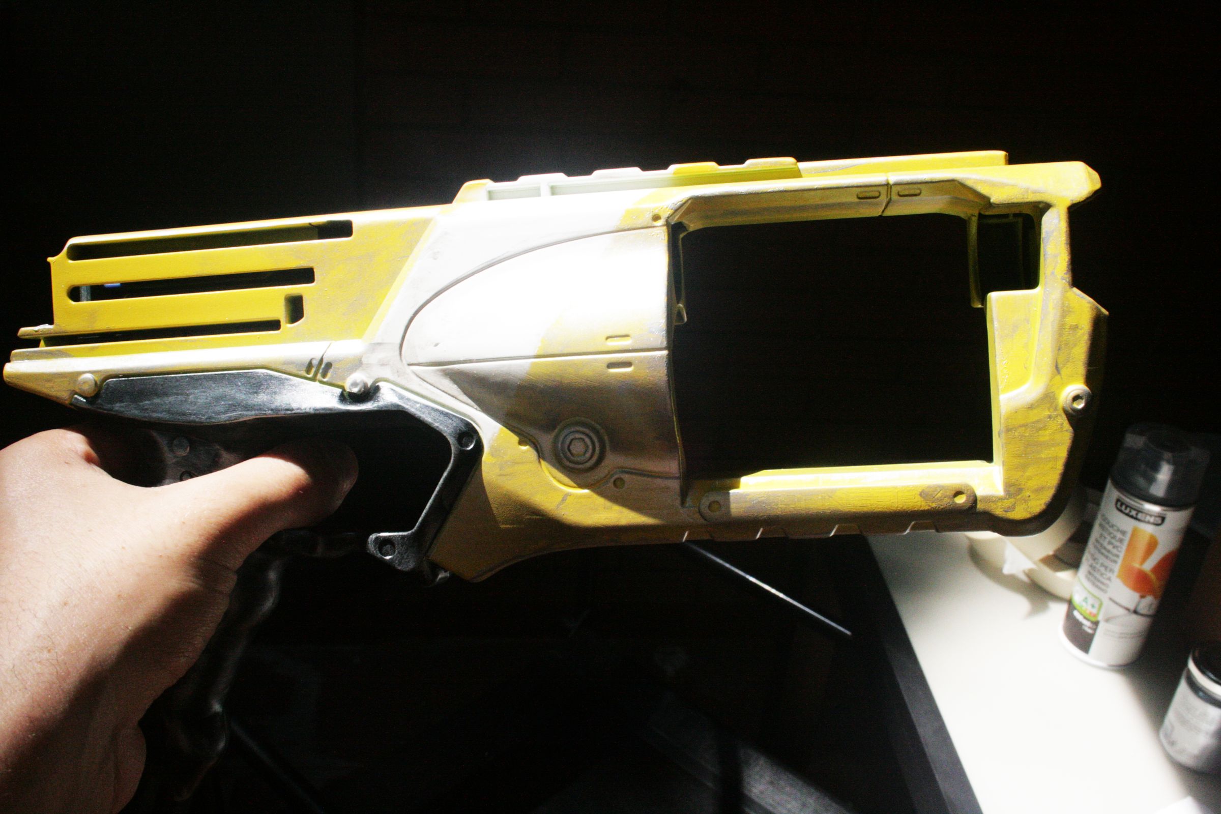 Nerf Strongarm Borderlands 2 Hyperion Gun Replica : 11 Steps (with ...