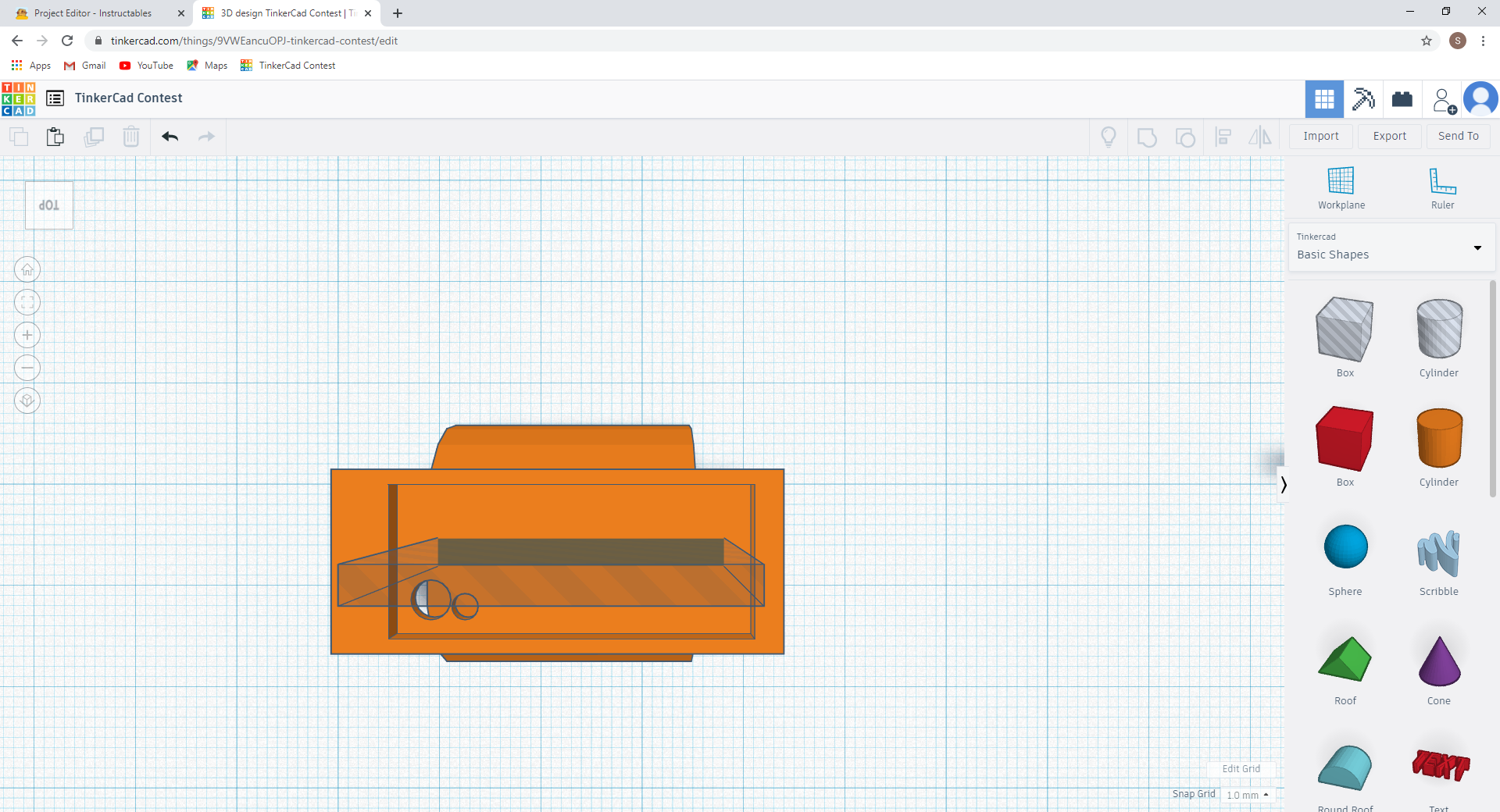 TinkerCad Contest; Phone Holder : 9 Steps - Instructables