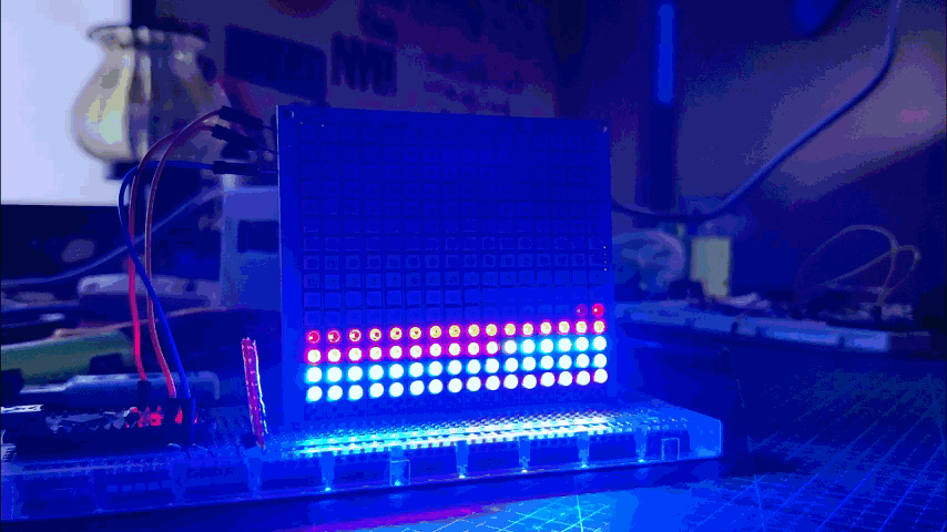 Custom 16x16 WS2812 Mini Matrix Project : 15 Steps (with Pictures ...