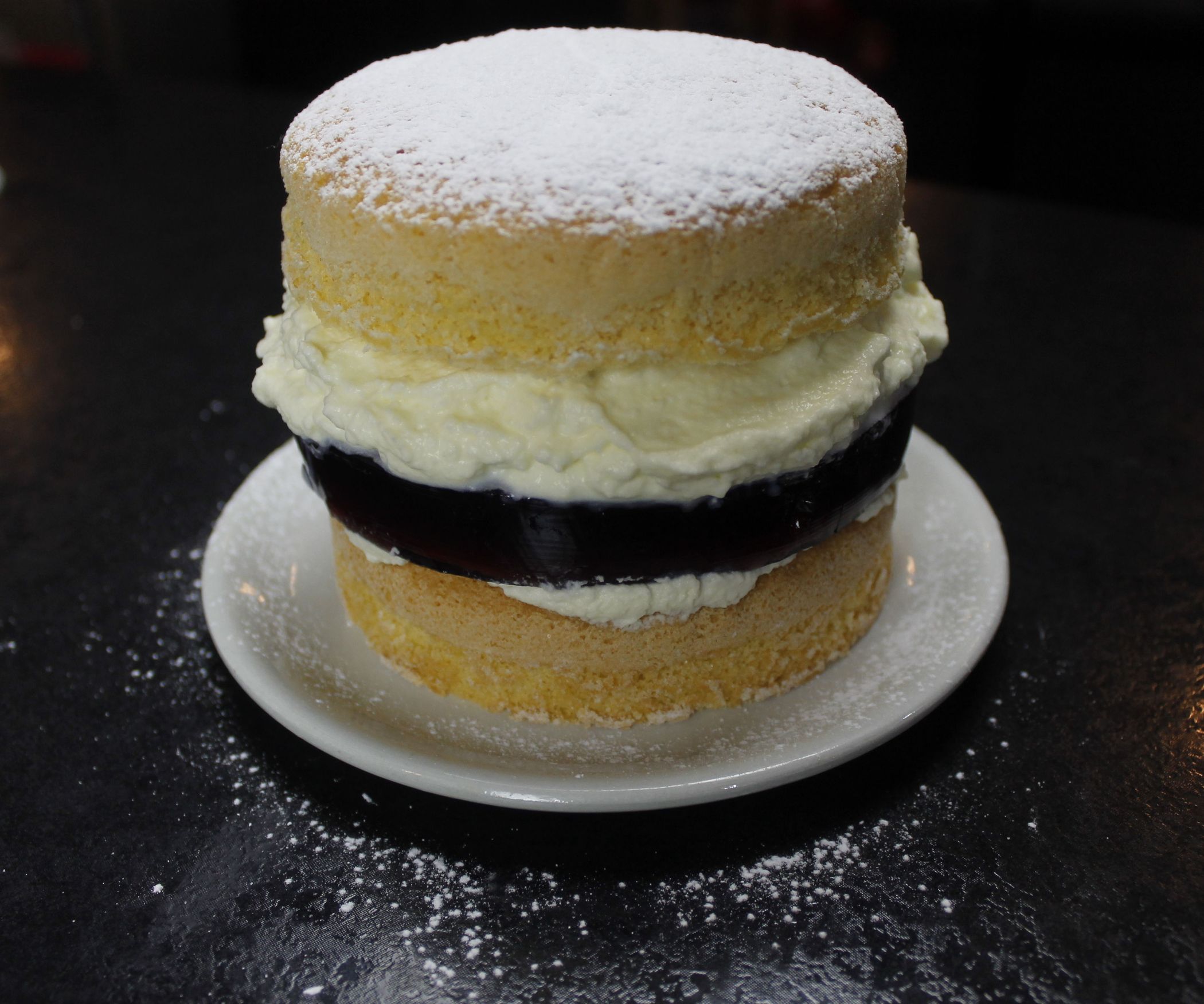 Cream Sponge Cake + How to Make Jelly : 9 Steps (with Pictures ...