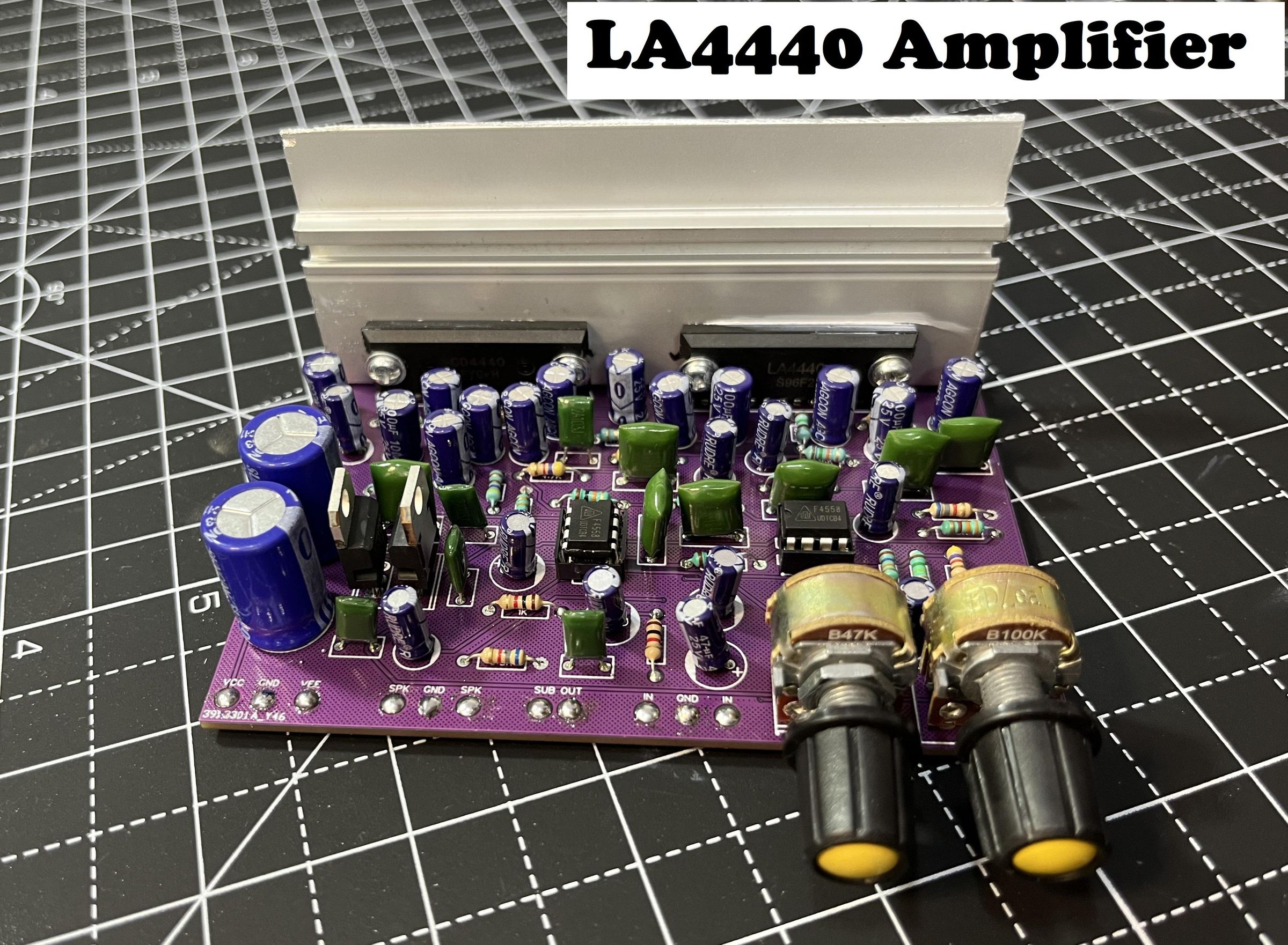 LA4440 Amplifier Is OLD But Amazing : 9 Steps - Instructables