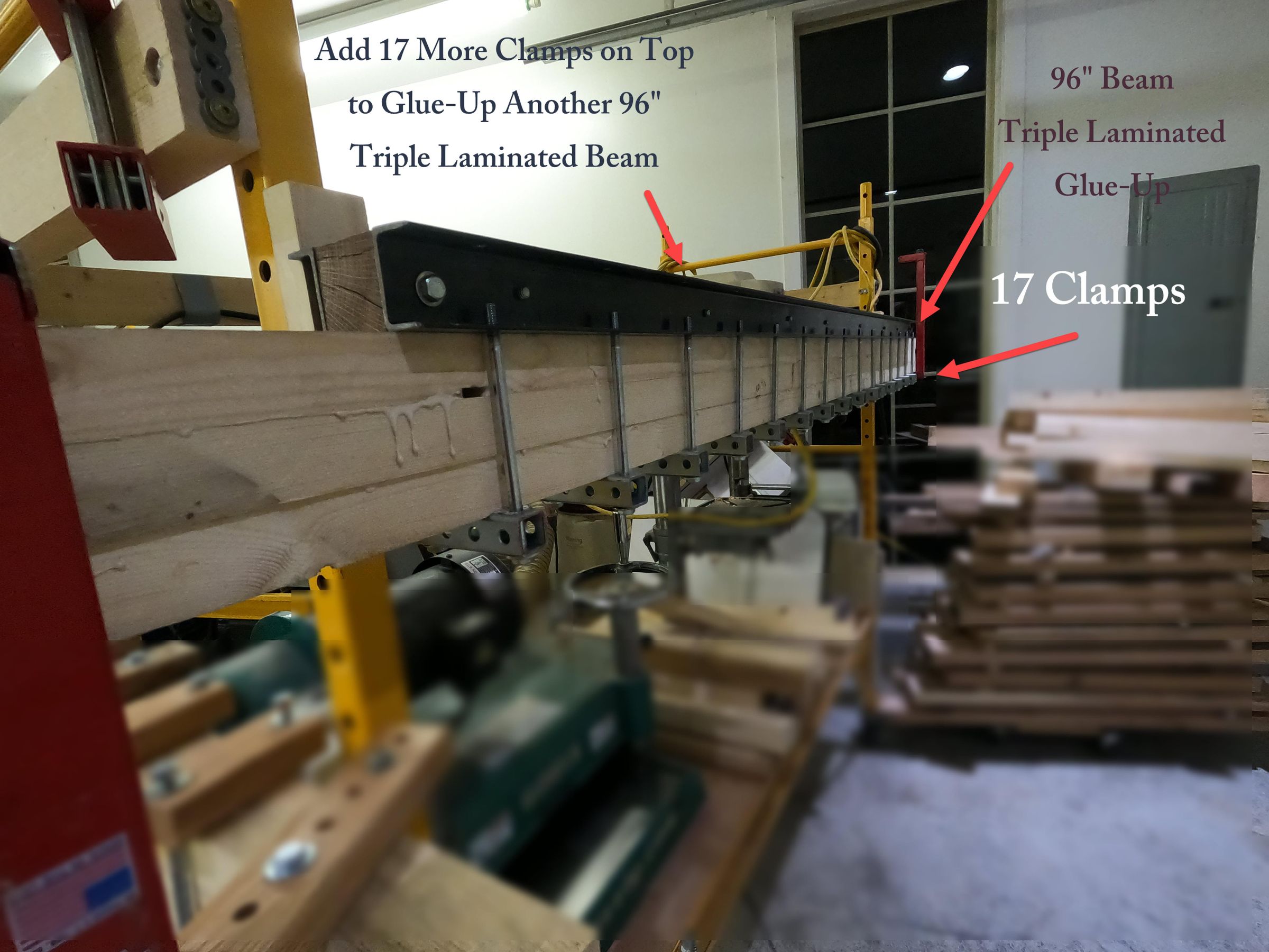 Multi-Clamp Glue-Up Jig for Fabricating DIY Wood Beams AKA a "MikroBeamer" : 8 Steps (with ...