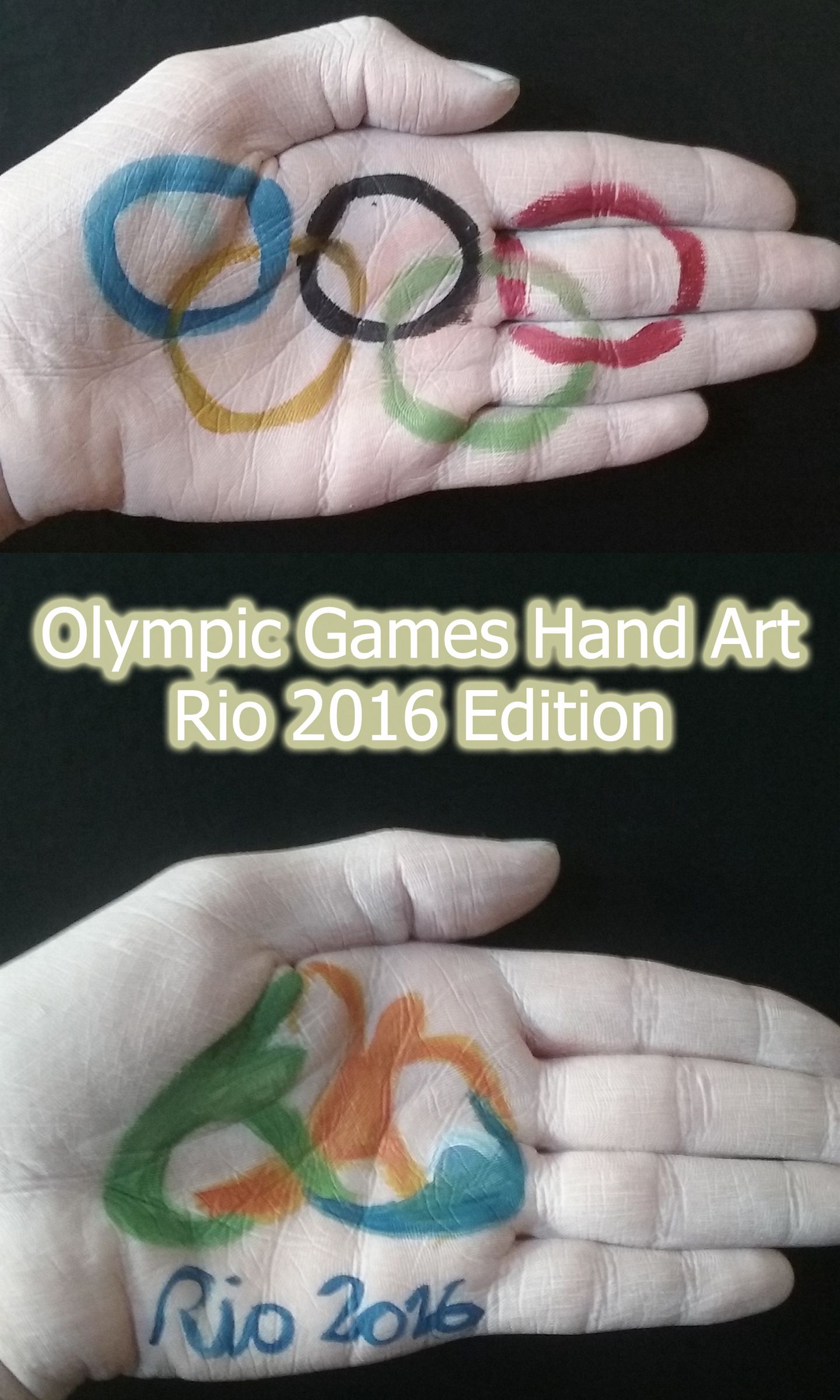 Olympic Games Hand Art : 3 Steps - Instructables