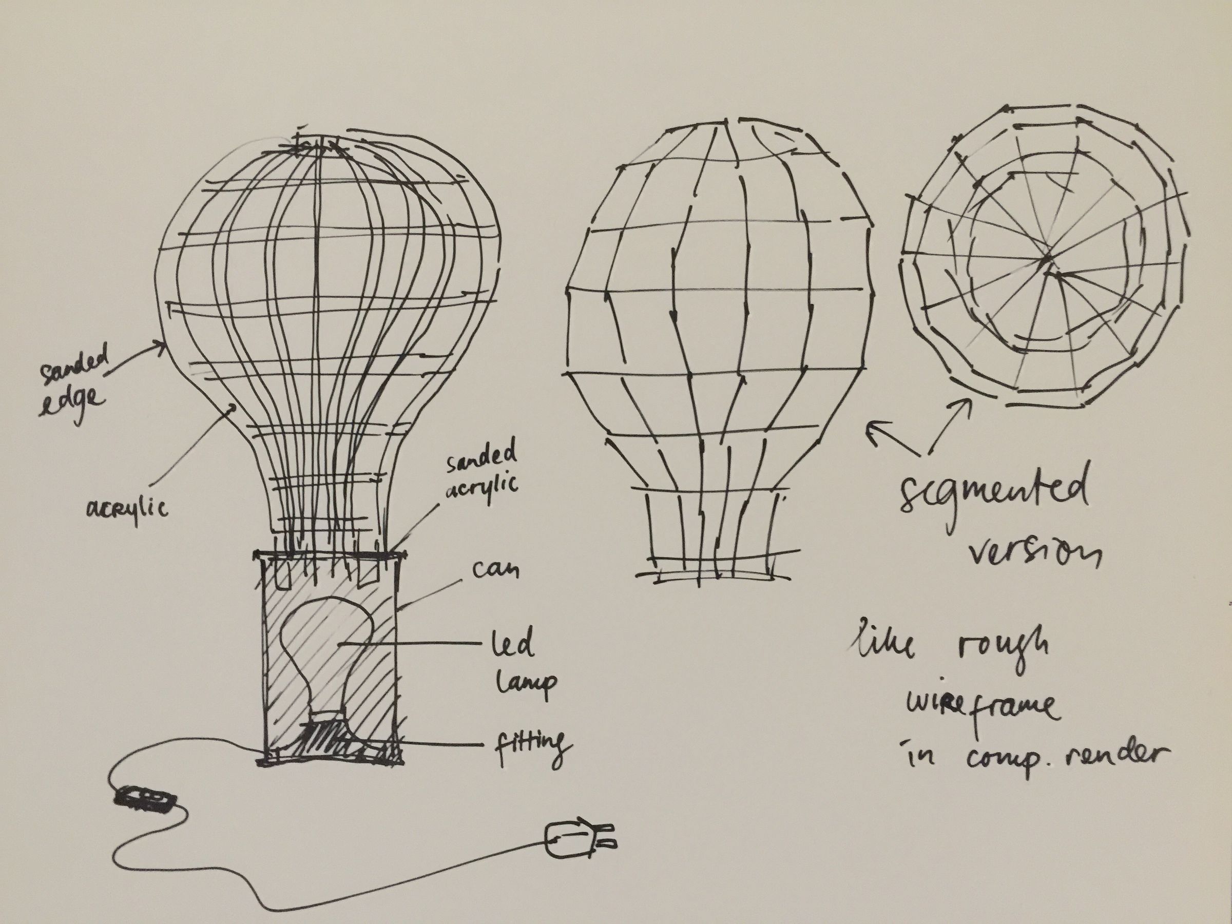 REAL 3D Wireframe Acrylic Table Lamp : 6 Steps (with Pictures ...