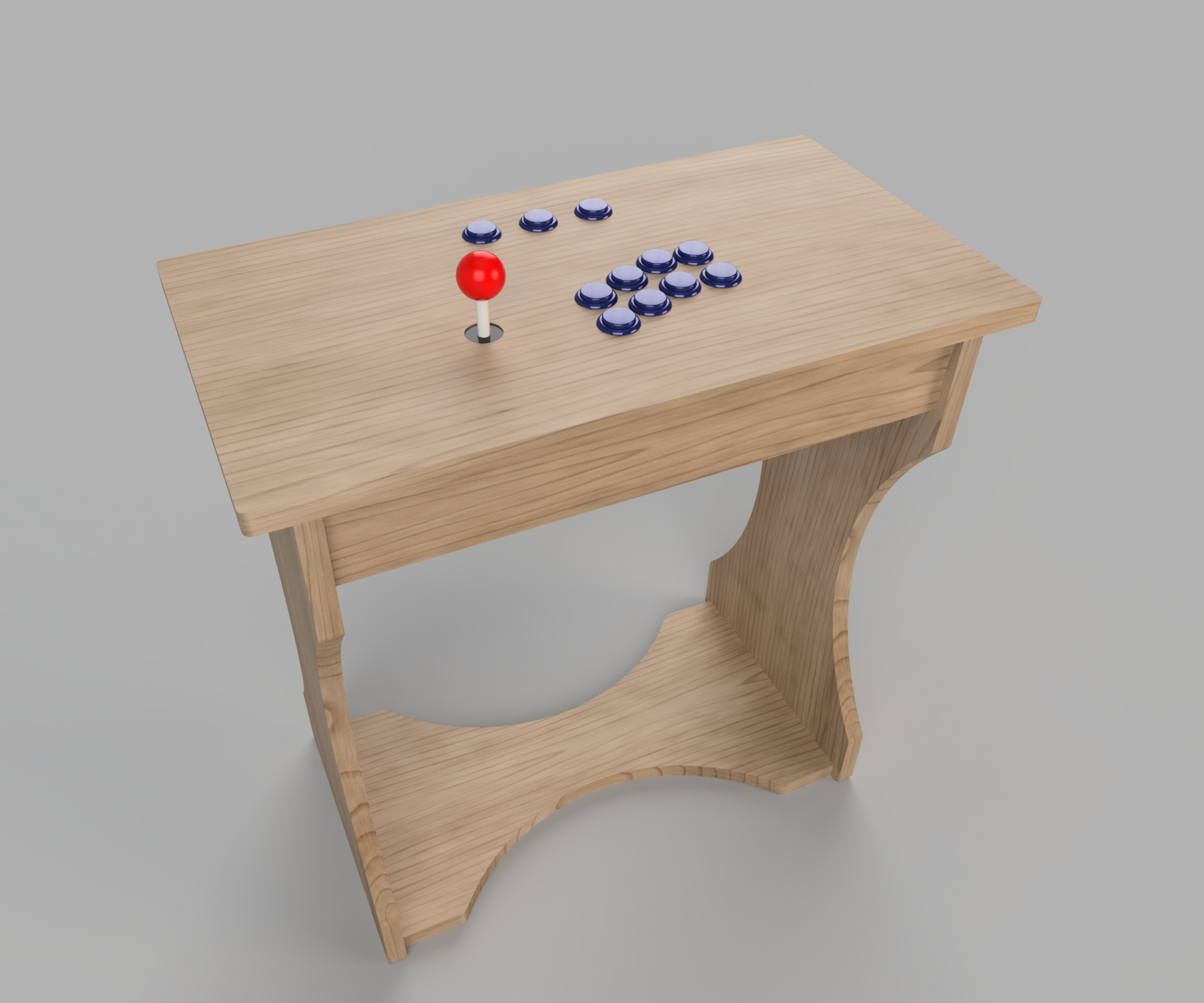 Single Player Arcade Pedestal : 7 Steps - Instructables