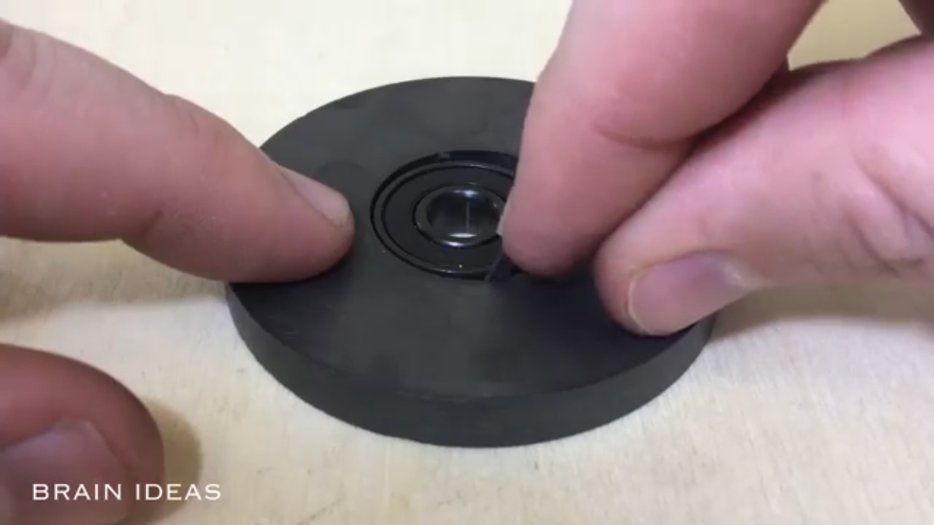 DIY MAGNETIC FIDGET SPINNER | How to Make Hand Spinner Fidget Toys : 4 ...