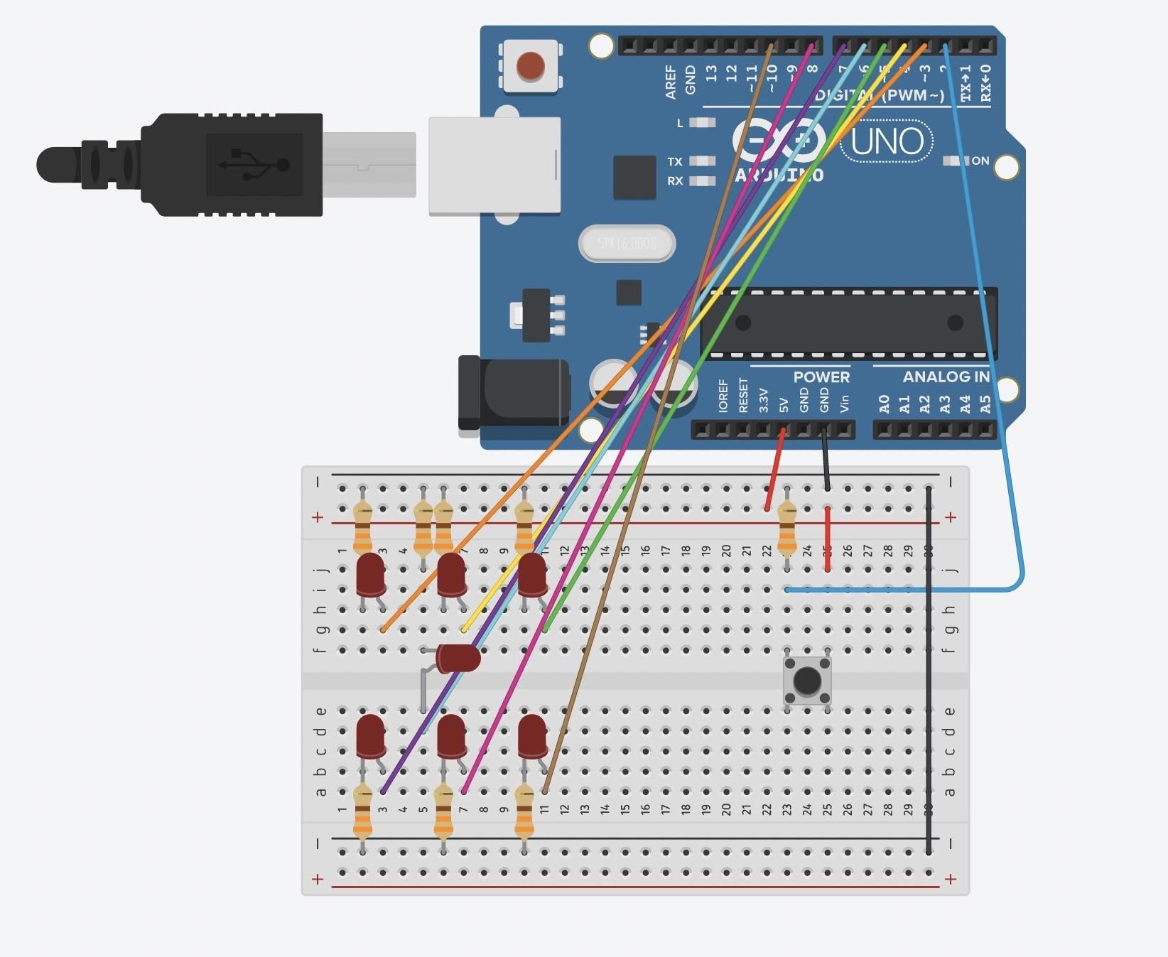LED Arduino Dice With Servo Motor : 5 Steps - Instructables