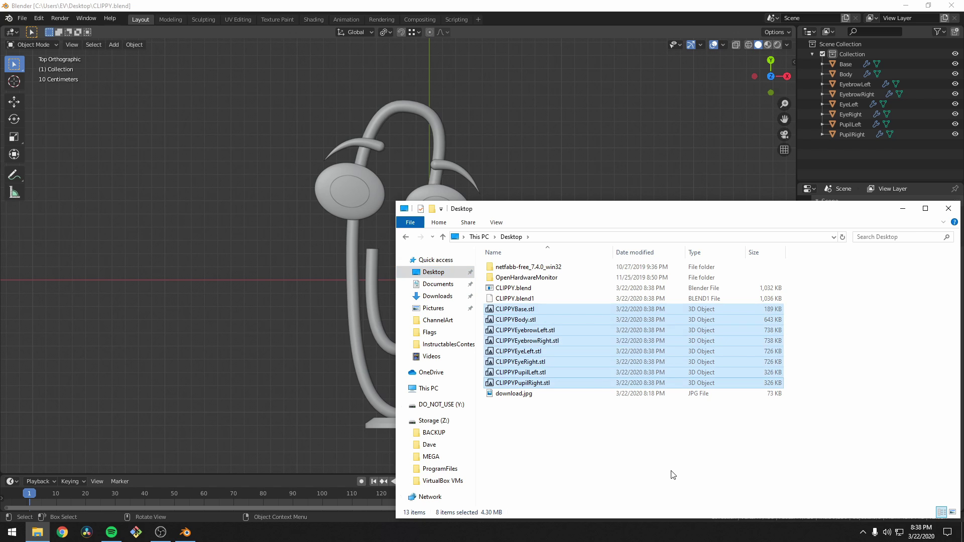 Clippy 3D Modelling : 13 Steps (with Pictures) - Instructables