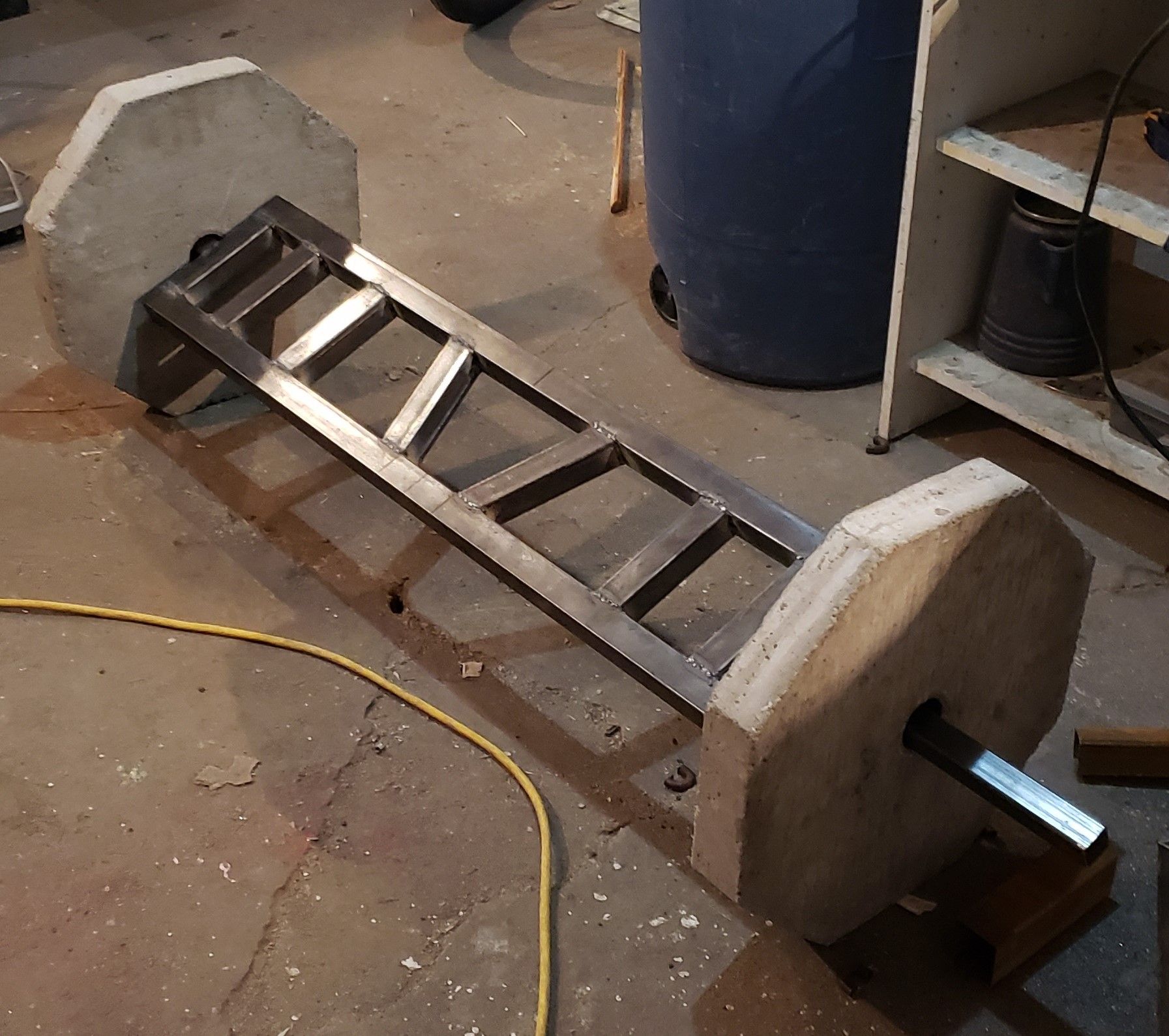 Multi Grip Weight Bar From Metal Scraps! : 6 Steps (with Pictures ...
