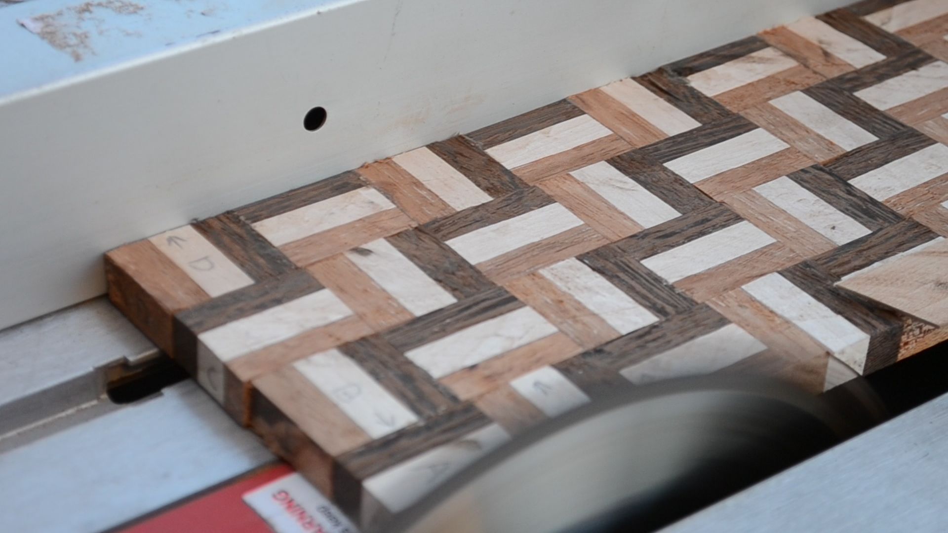 Handcrafted 100-piece Segmented Cutting Board! : 13 Steps (with ...