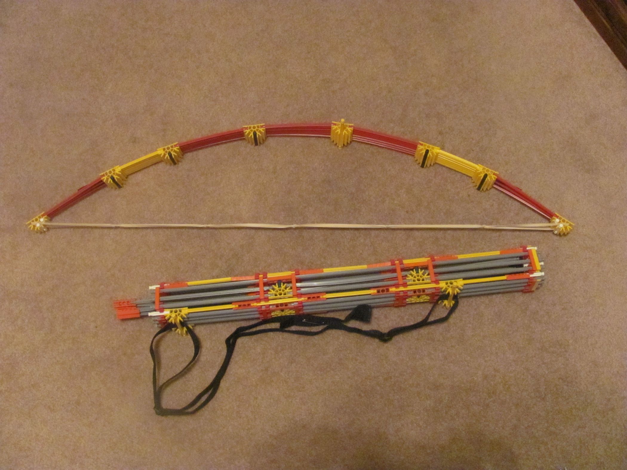 K'nex Assassin's Creed Bow and Arrow With Quiver - Instructables